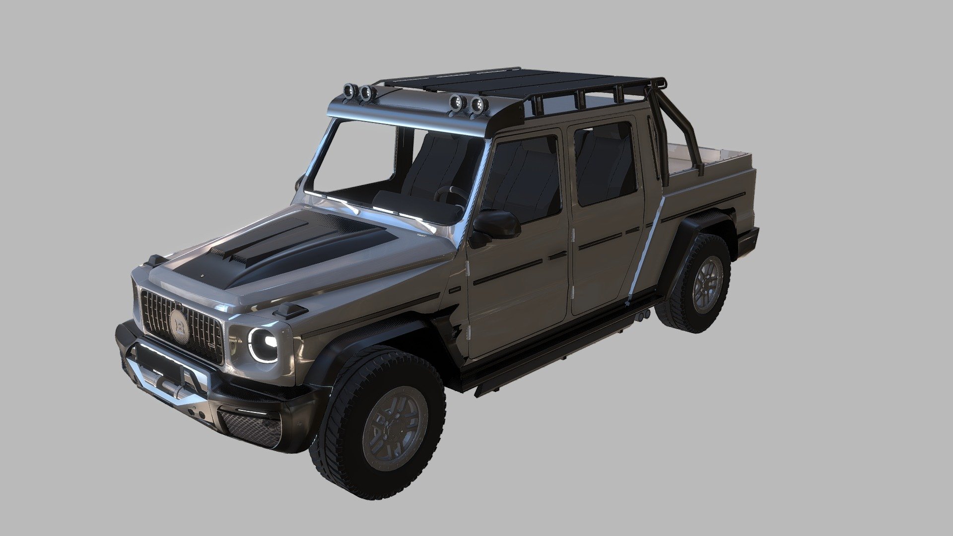 Mercedes Brabus 800 XLP - 3D model by CRT3D [1f80fe5] - Sketchfab