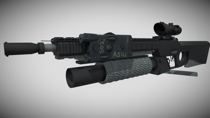 Mrc-rifle 3D models - Sketchfab