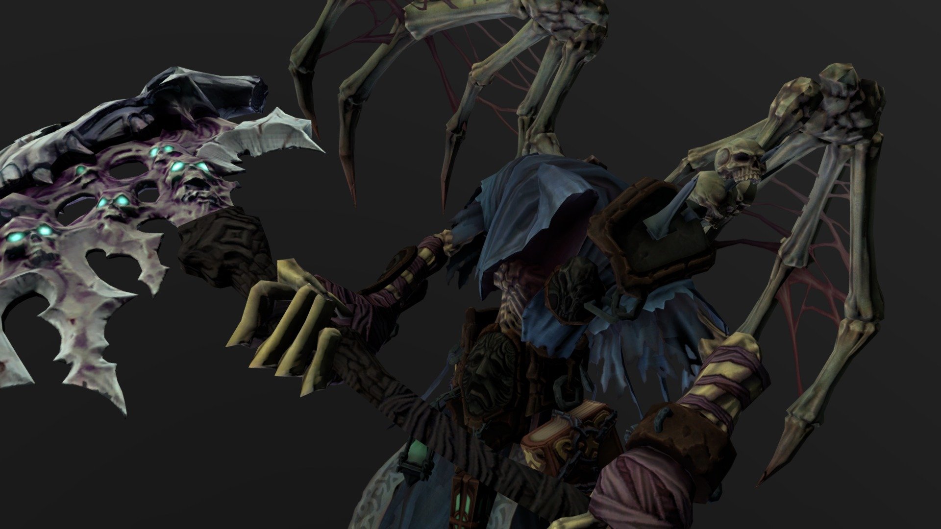 Death - Reaper Form - Darksiders 2 - Download Free 3D model by wrimpr ...