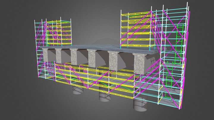 Scaffold-support 3D models - Sketchfab