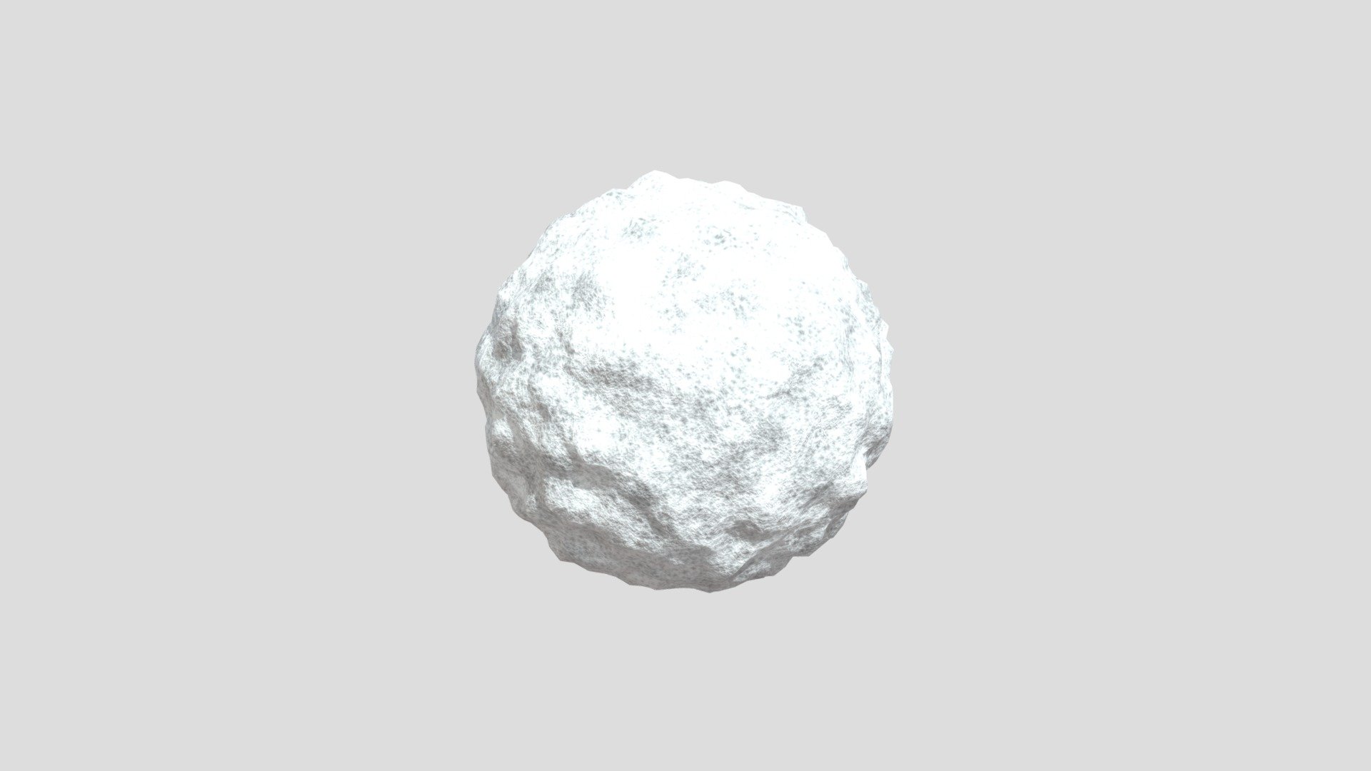 Snowball - 3D model by sparklewolfie [1f858d8] - Sketchfab