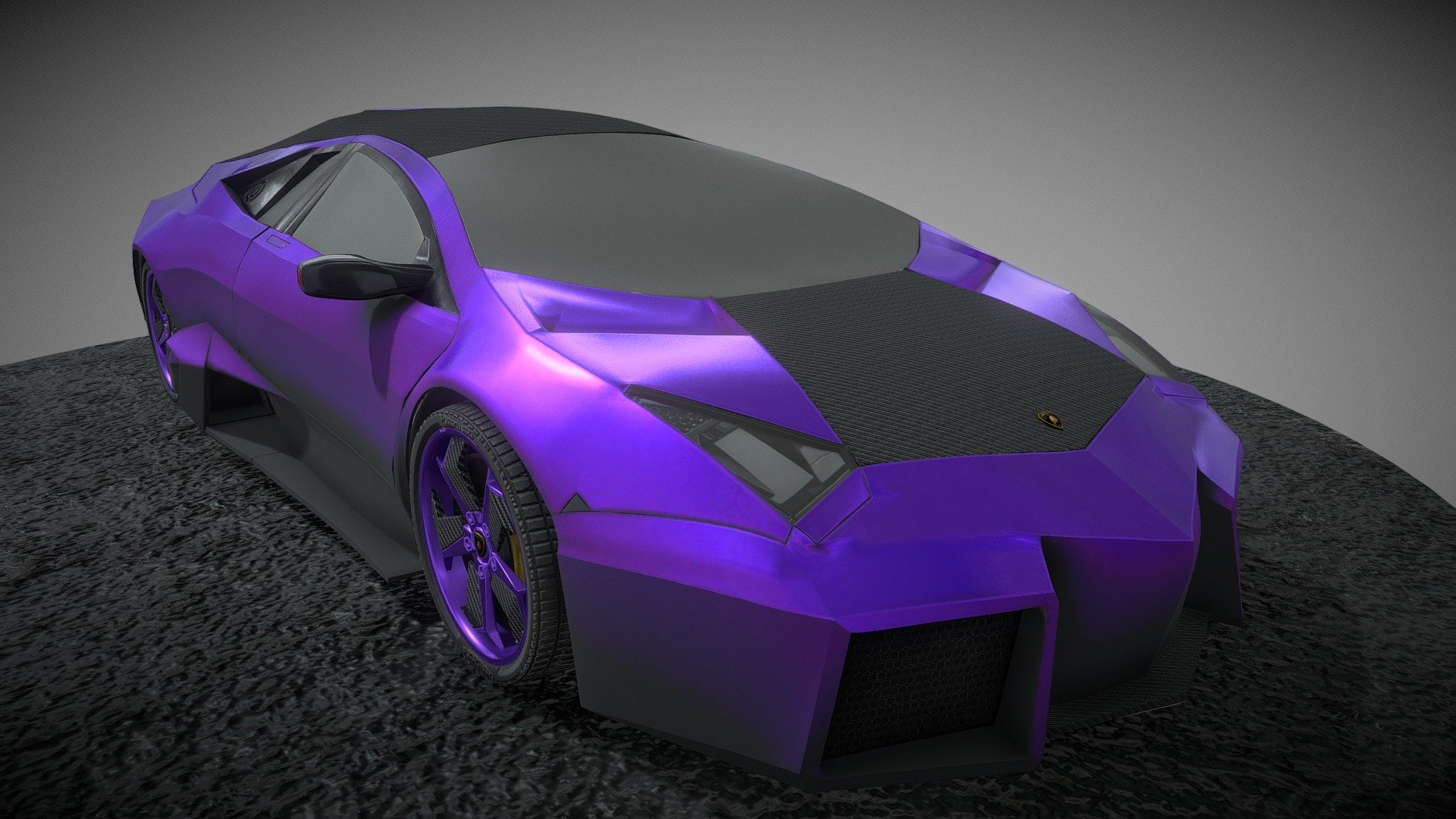 Custom 2007 Lamborghini Reventon - 3D model by Adrian Jones ...