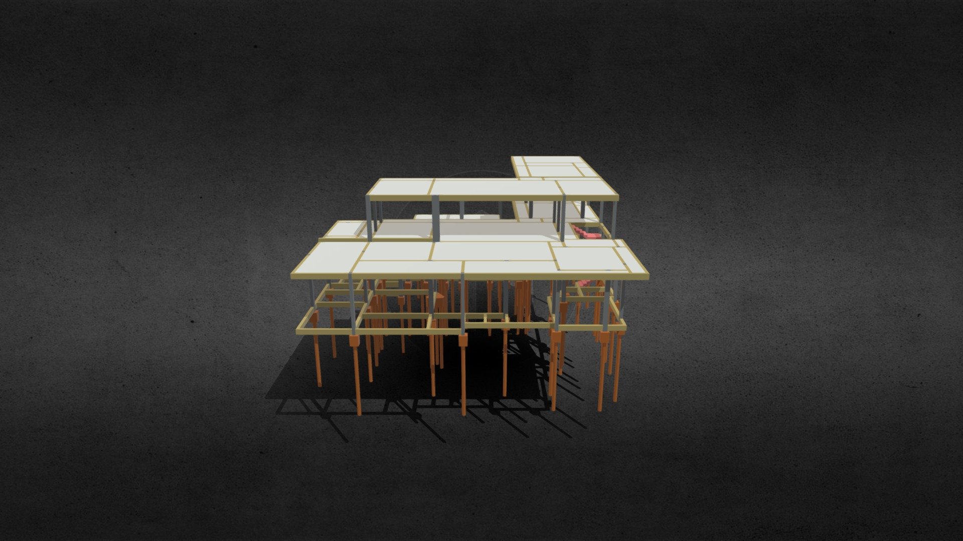PRJ_MAURO_DXF_R00 - 3D model by steelpro.eng [1f87c0e] - Sketchfab