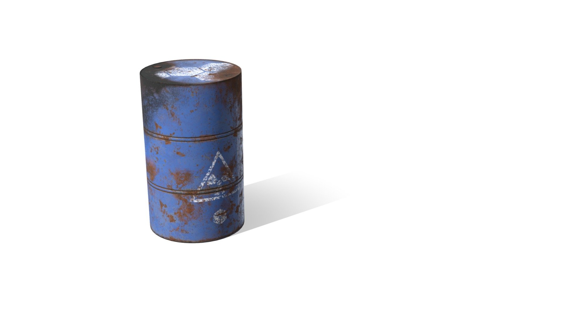 Rusty oil barrel - Download Free 3D model by Wikiti [1f88a38] - Sketchfab