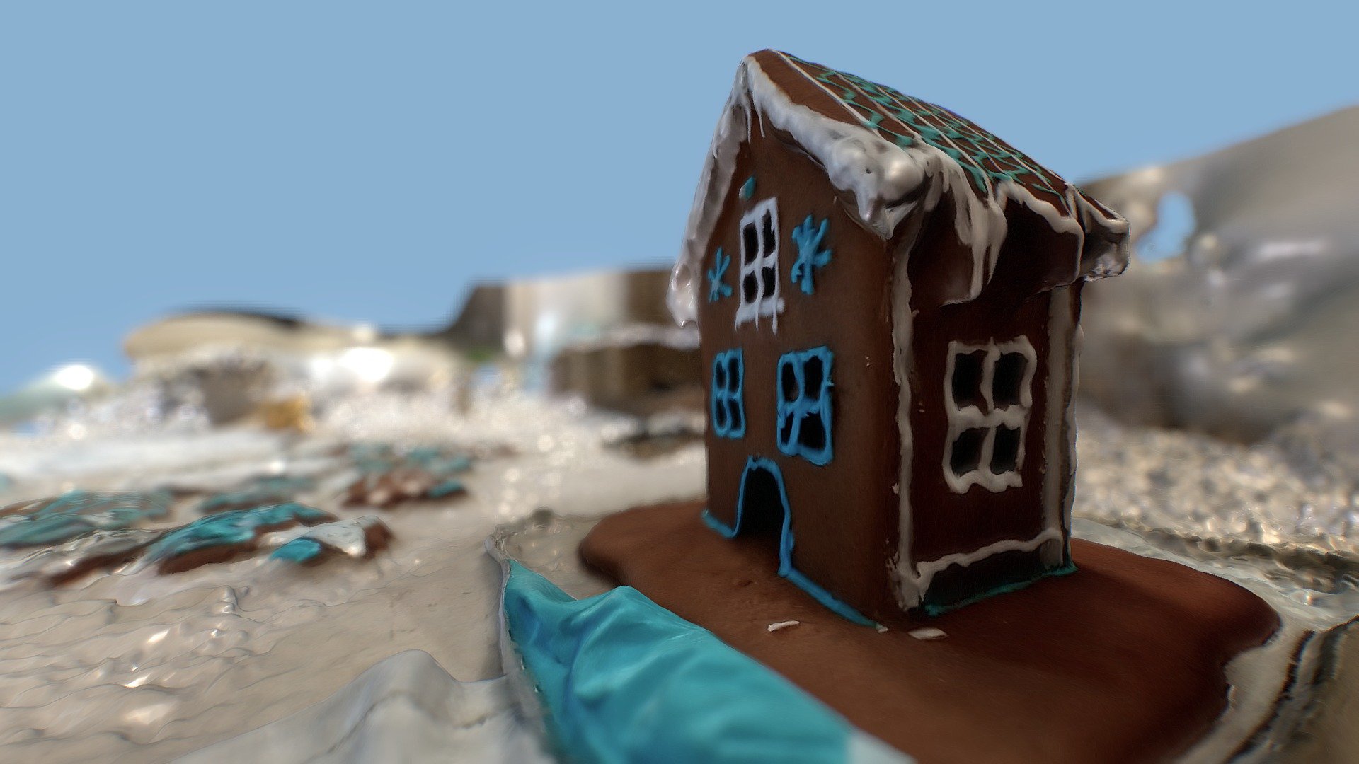 Cake house - Download Free 3D model by whynotmeebaby [1f88cf7] - Sketchfab