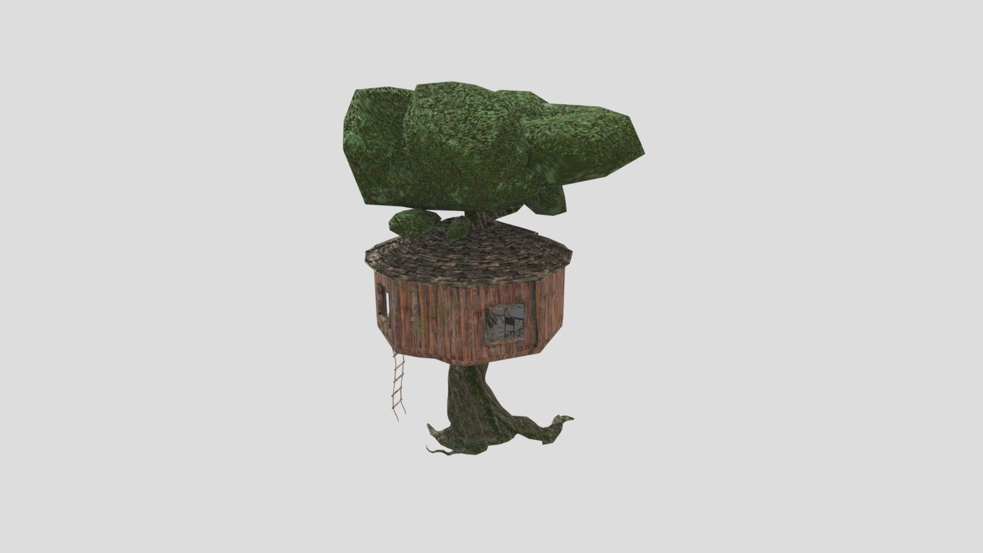 Treehouse Project - 3D model by lbieber1908 [1f8996d] - Sketchfab