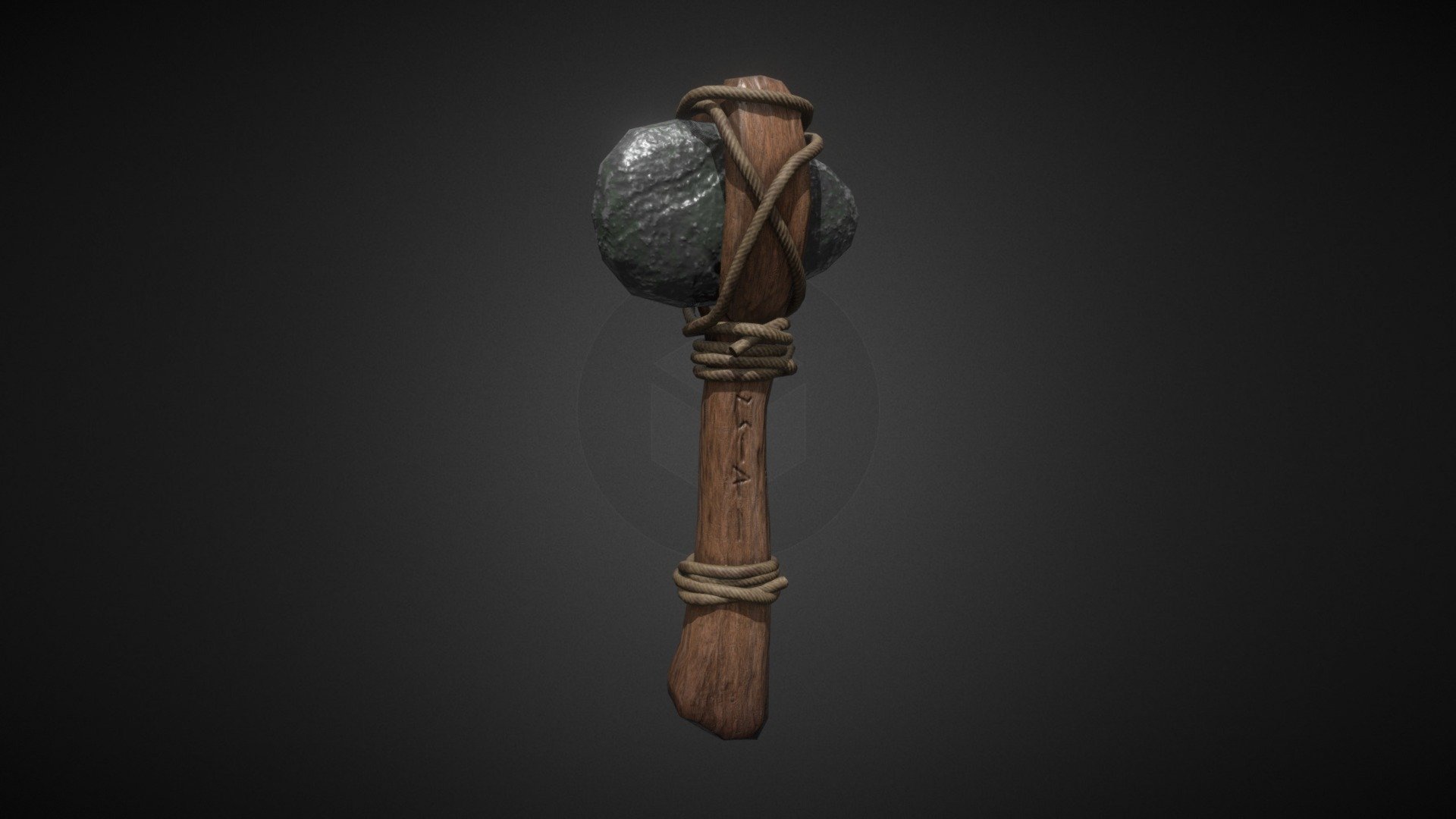 Stone Axe - 3D model by bryaart [1f8aa24] - Sketchfab
