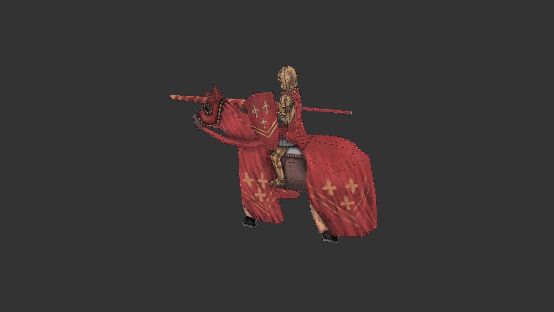 Cavalry (lowpoly) - 3D model by Arkadius (@DivusArkadius) [1f8b0fa ...