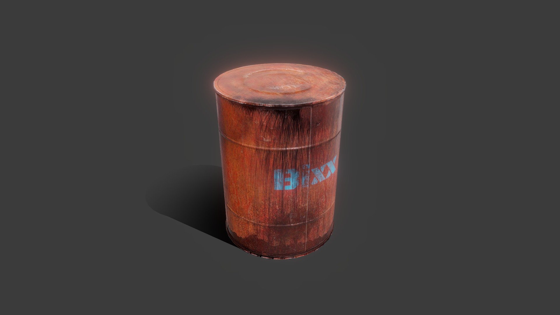 Dirty barrel - Download Free 3D model by kayumov127 [1f8b403] - Sketchfab