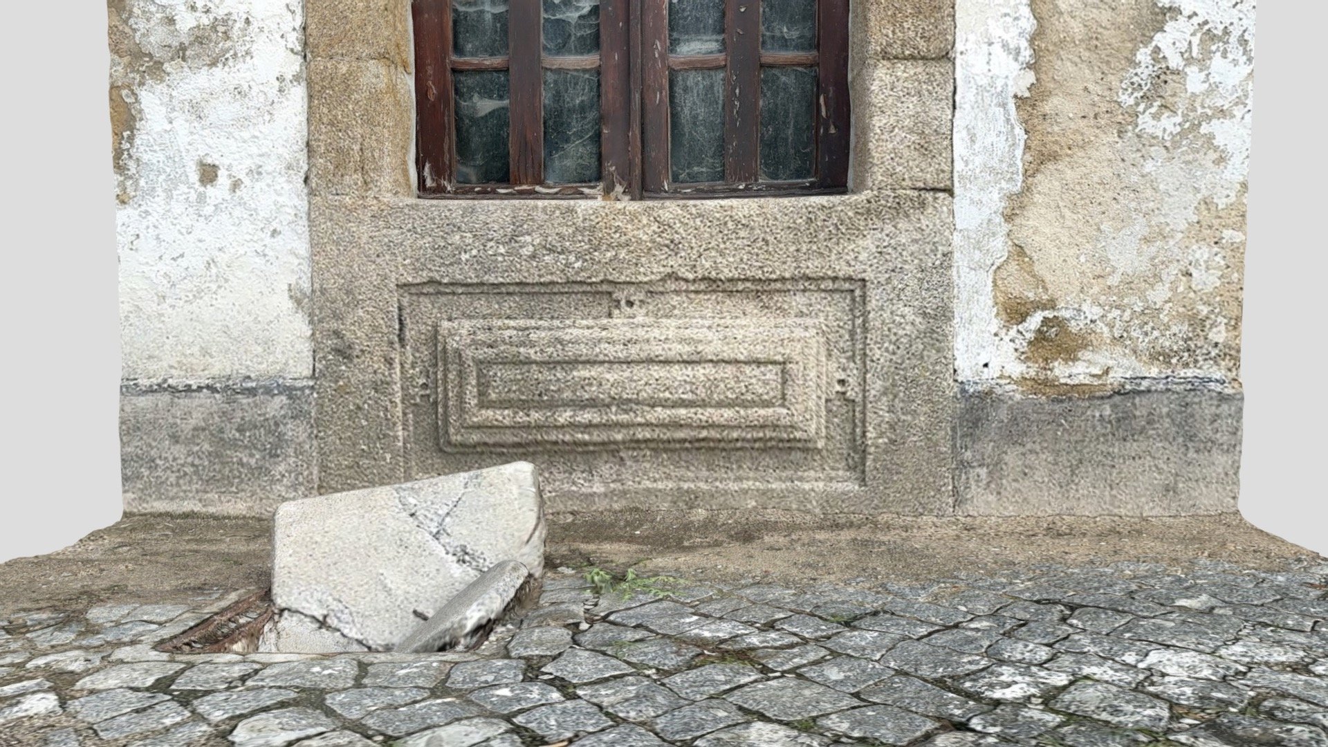 Medieval stone window - 3D model by Photogrammetree [1f8b668] - Sketchfab