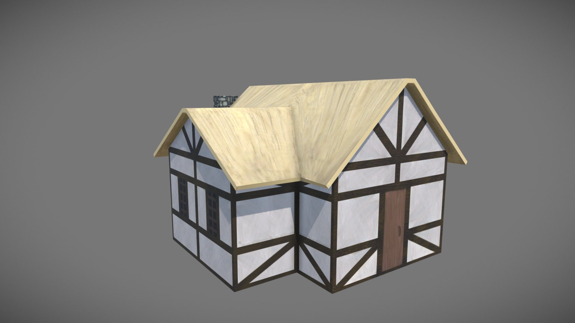 Low poly house - 3D model by TheBlitzmoney [1f8c021] - Sketchfab