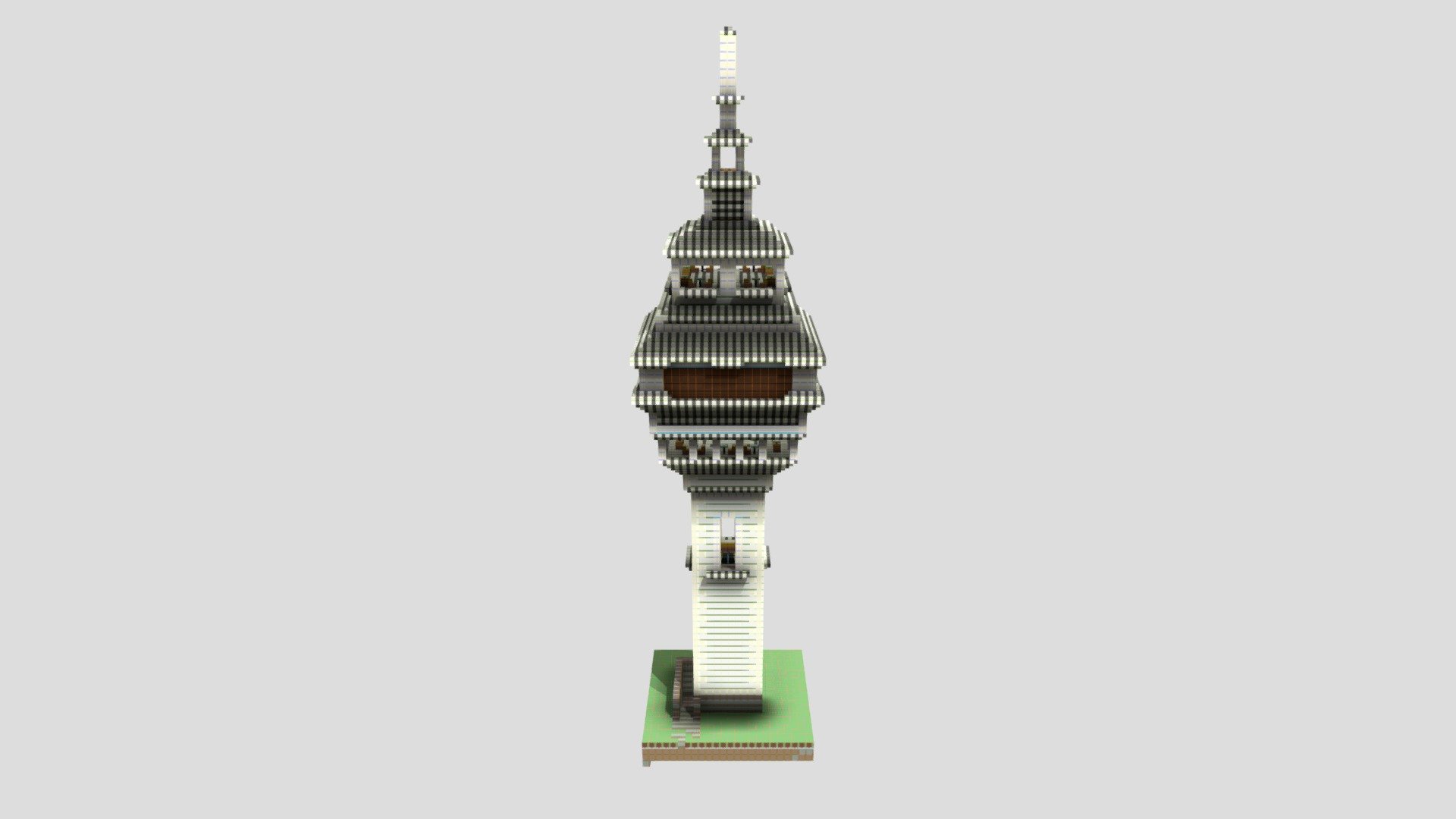 big-tower - Download Free 3D model by madexc [1f8c66f] - Sketchfab