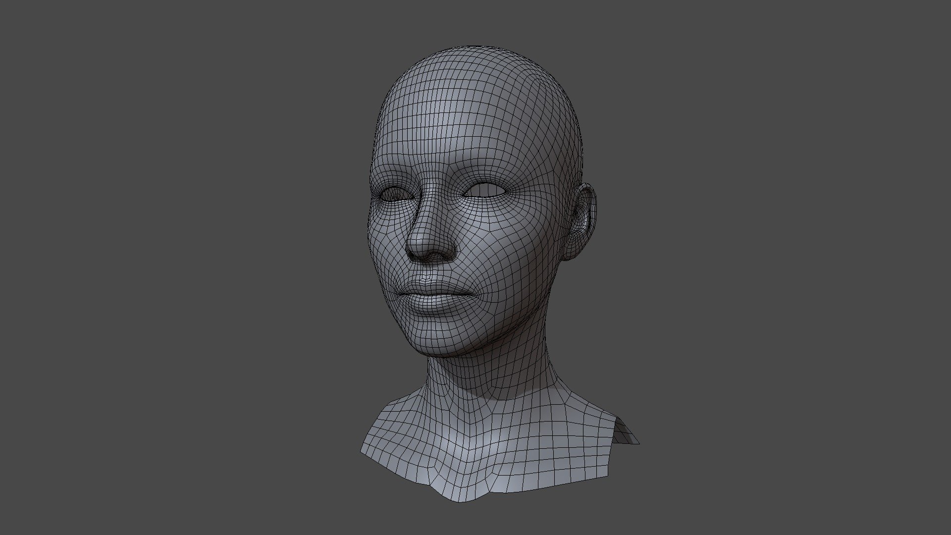 HeadF - 3D model by Alexandre Bellotto (@albellette) [1f8d048] - Sketchfab