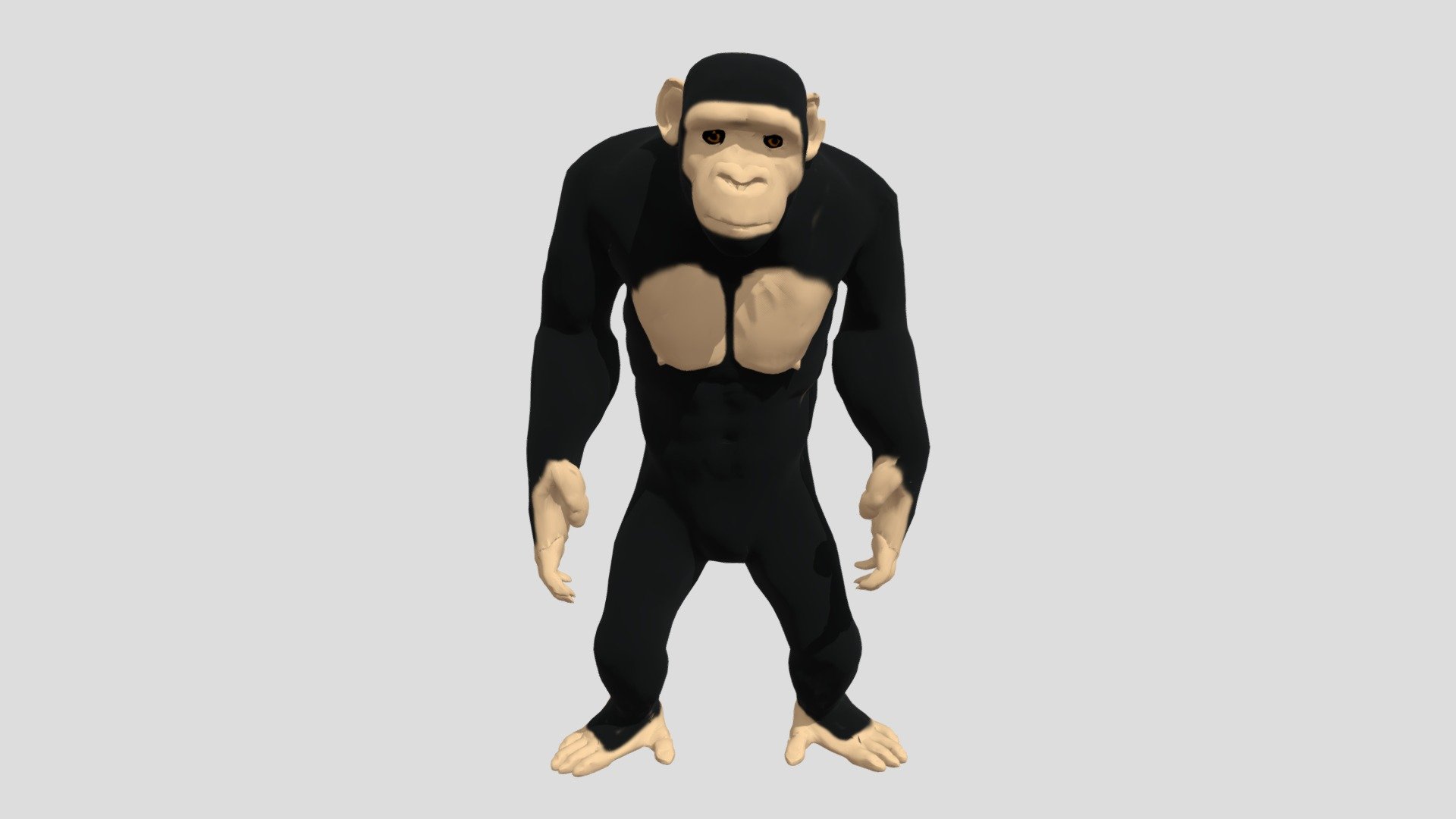 Chimpanzee V3 - Download Free 3D model by Player 1 The SFM Animator ...