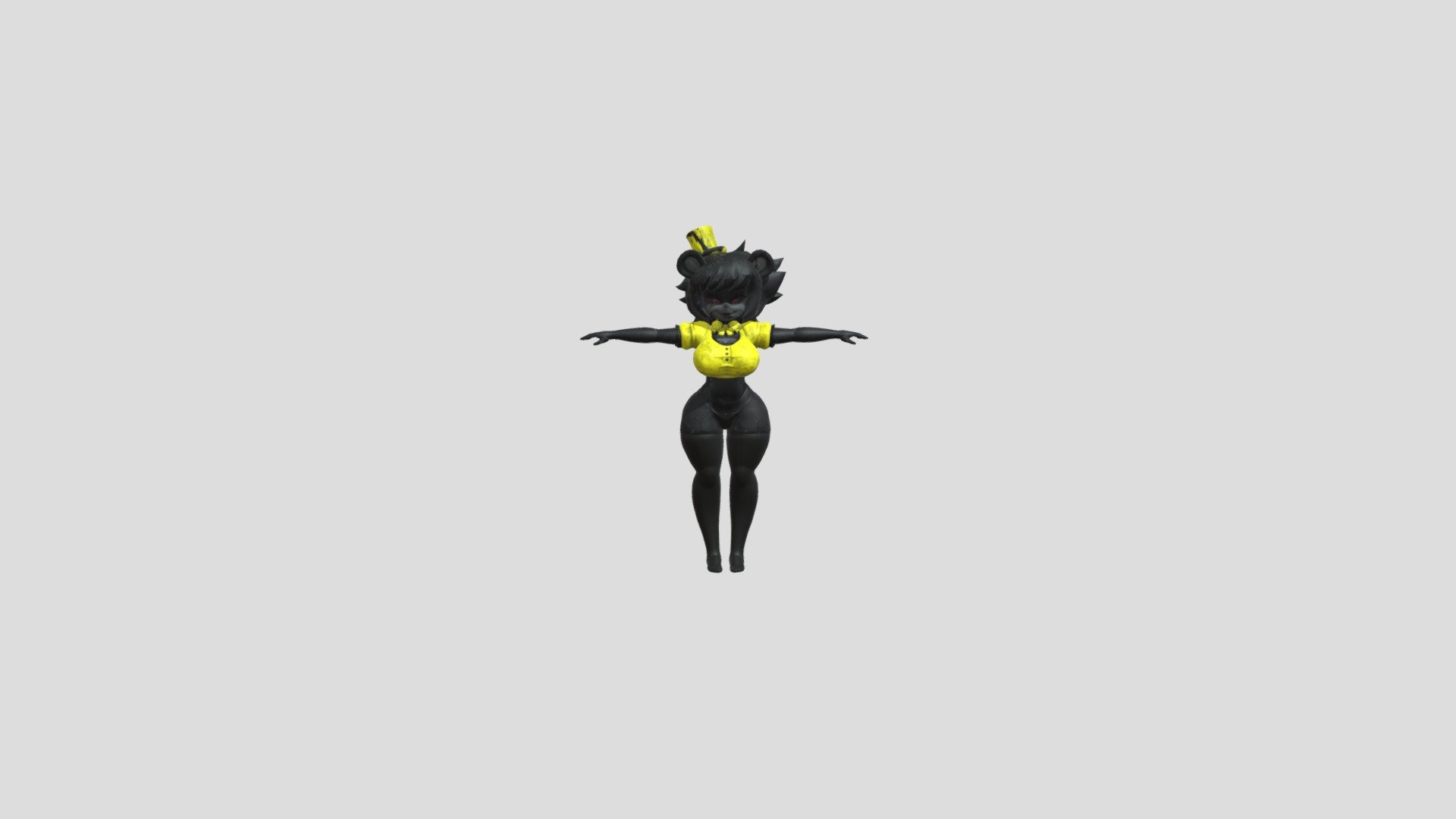 Nightmare fnia - Download Free 3D model by dwall8611 [1f90bd8] - Sketchfab