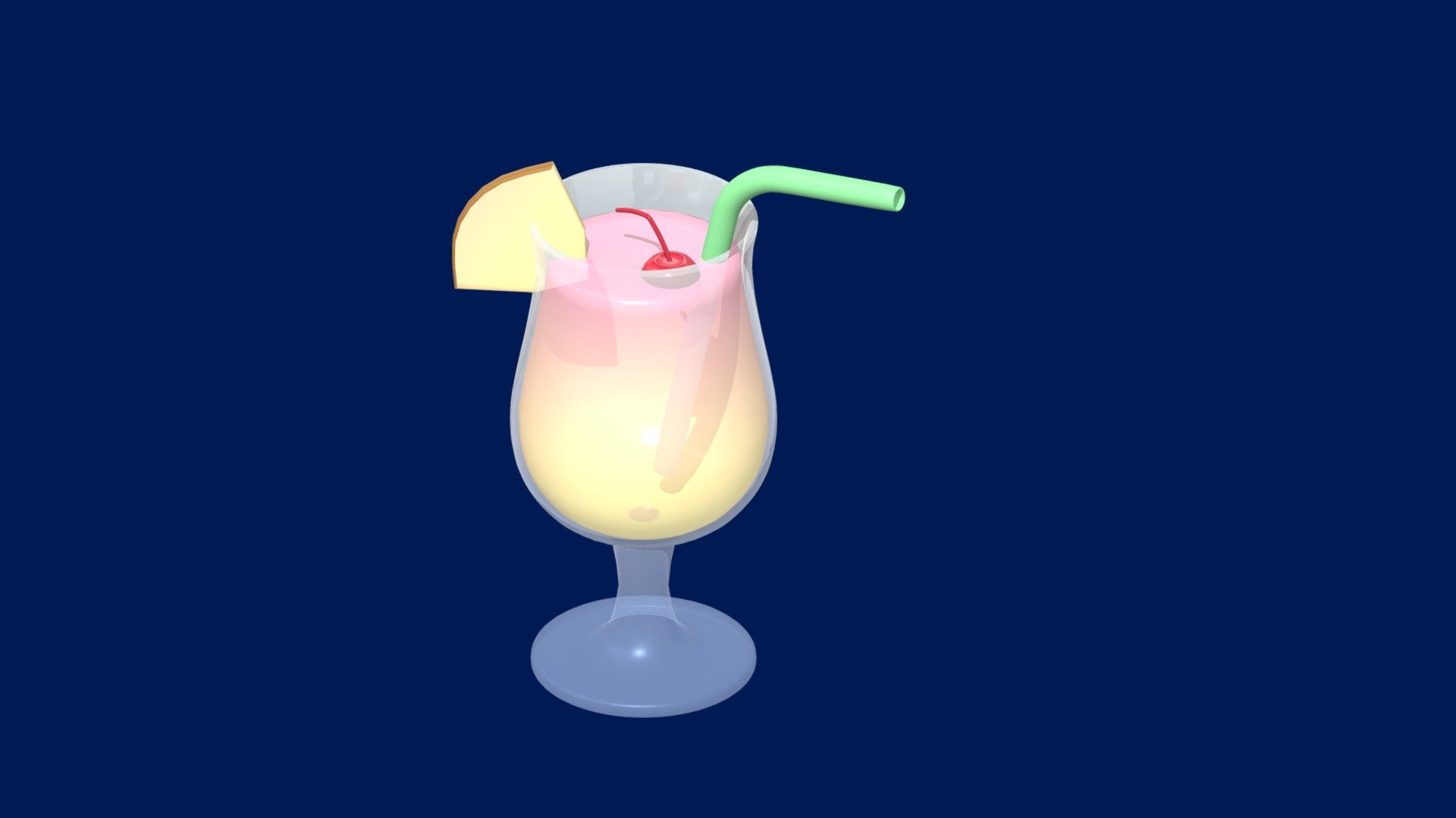 Pina_Collada_finsih - 3D model by frosch.weitendorf [1f916ed] - Sketchfab