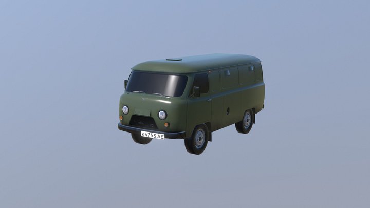 Uaz452 3D models - Sketchfab