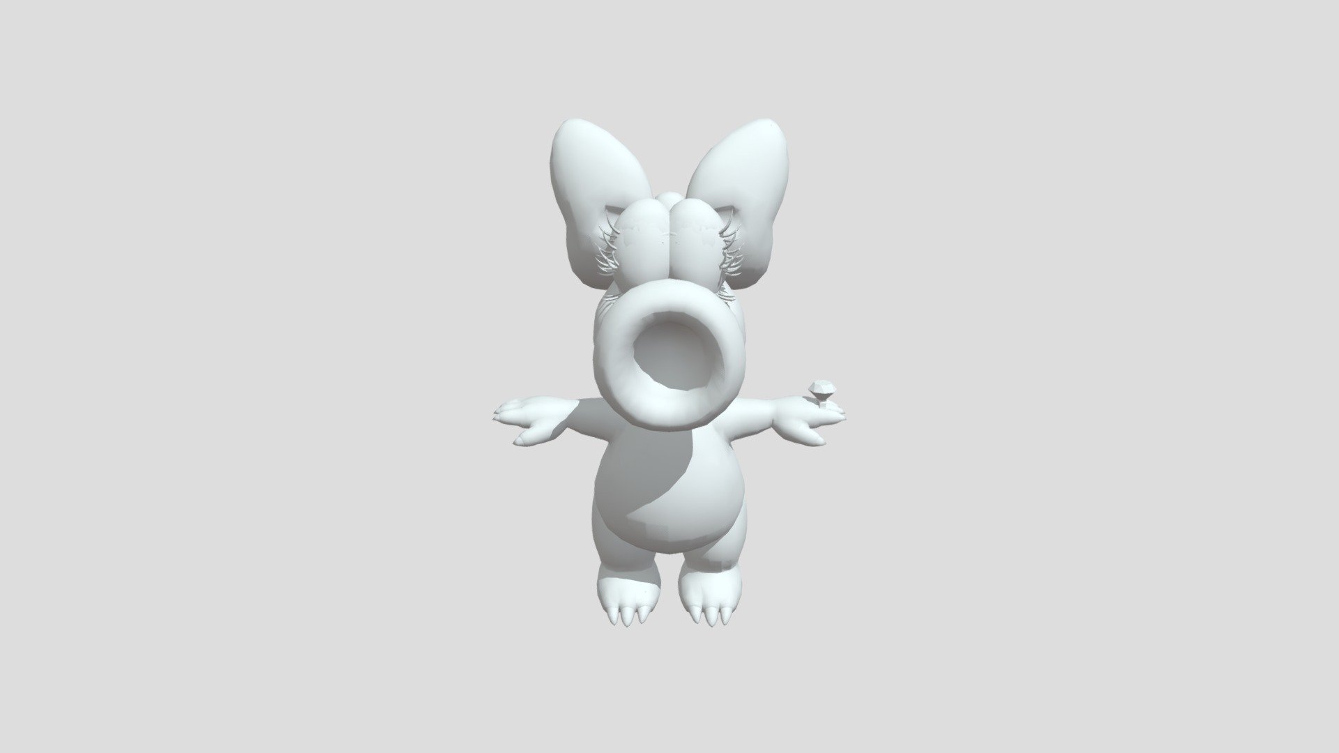 Birdo Low Poly - 3D model by AgentGuestPablo [1f94c7a] - Sketchfab