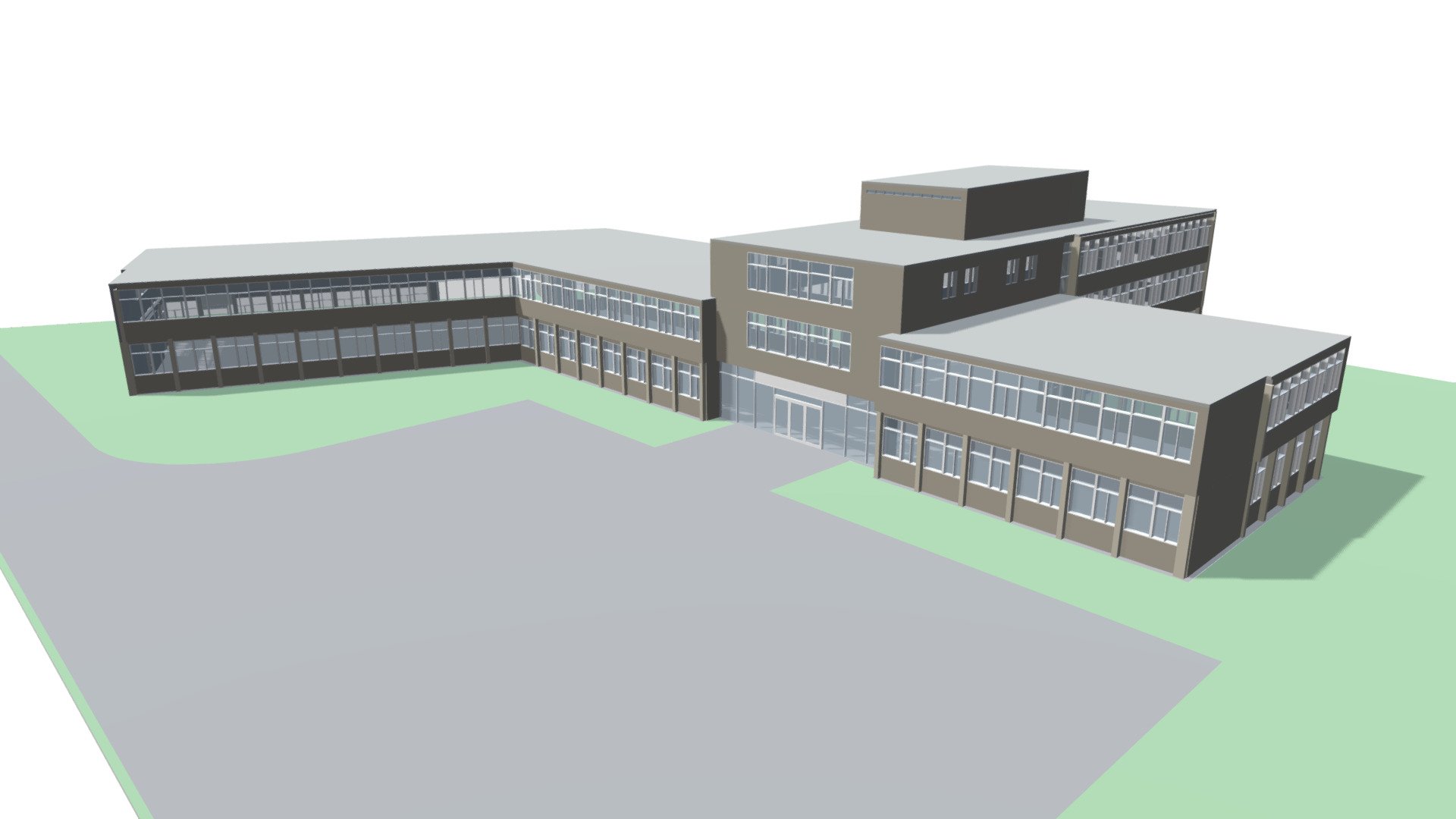 Windrush House - 3D Building Model (E,C) - 3D model by SIAD Studio ...