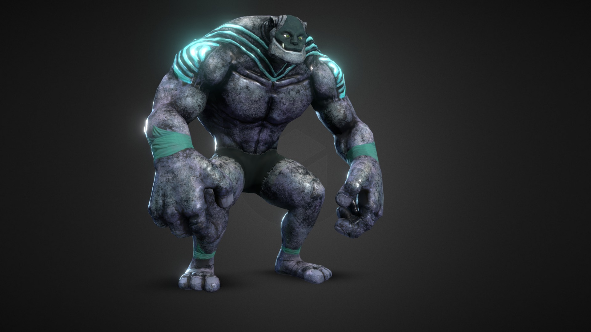 Golem - 3D model by demyansoul [1f95757] - Sketchfab