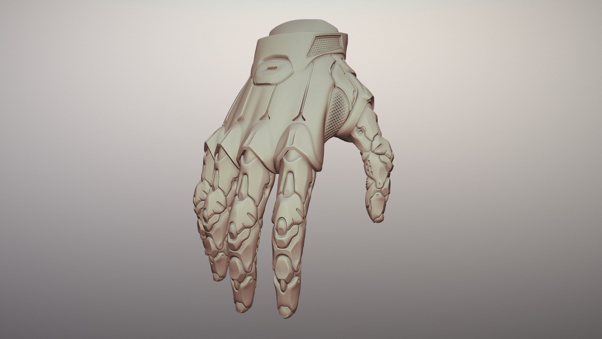 Sci-Fi Hand 01 - Buy Royalty Free 3D model by Rumpelstiltskin ...