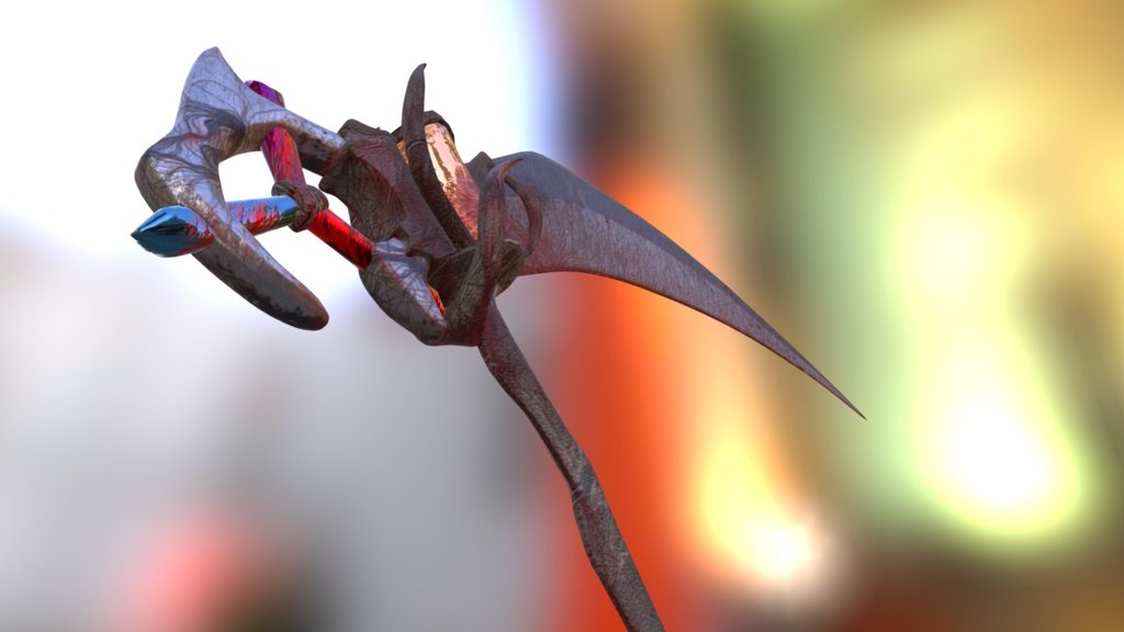 Reaper Scythe retexture - 3D model by warwolf [1f96274] - Sketchfab