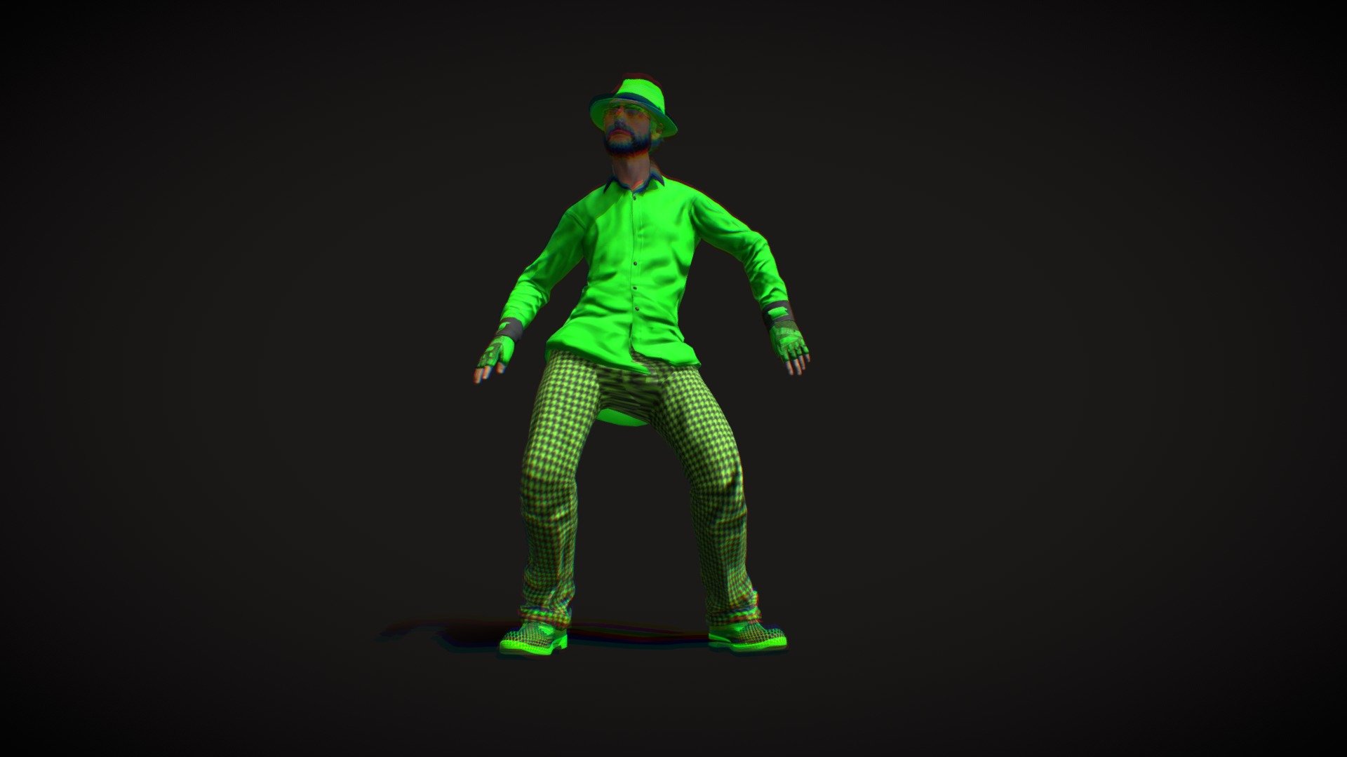 green shake @ Hip Hop Dancing - Download Free 3D model by Akabuki ...