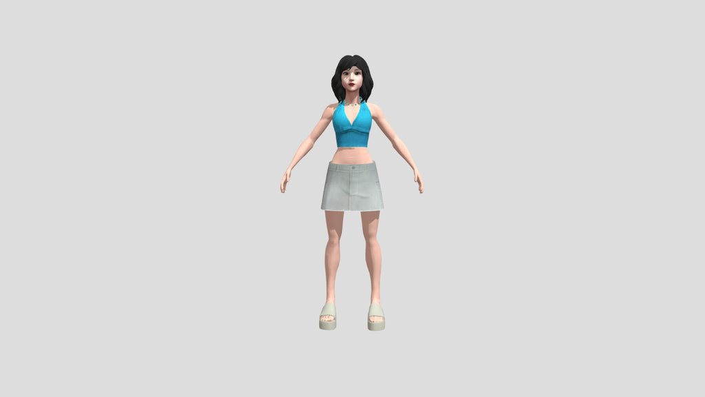 Character and dresses - A 3D model collection by Matrix Rex (@matrixrex ...