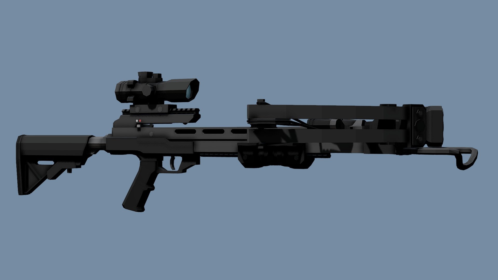 Low-Poly Compound Crossbow - Download Free 3D model by TastyTony ...