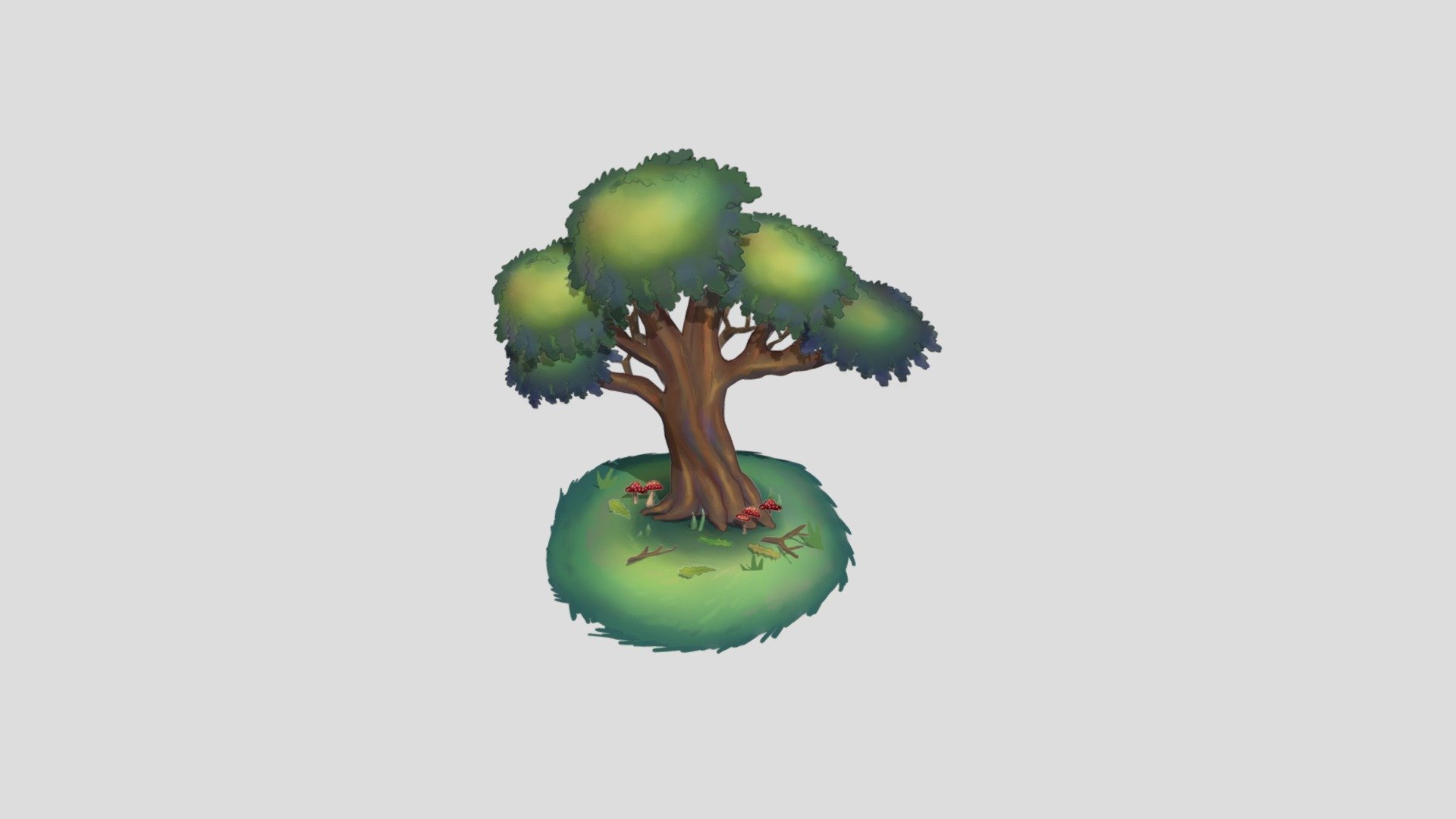 2DTree - 3D model by josseborj [1f9b0e2] - Sketchfab