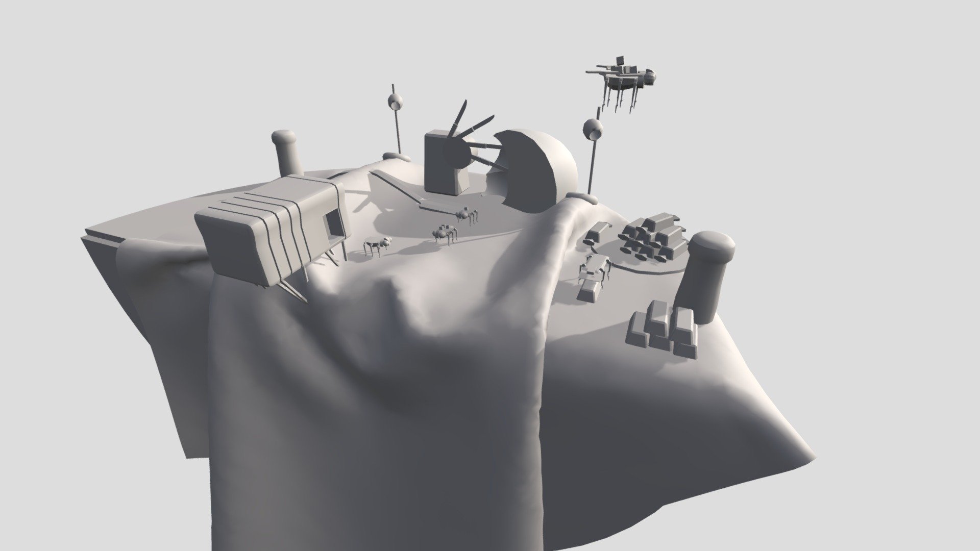 blocking - 3D model by Andery.Koval [1f9bdd7] - Sketchfab