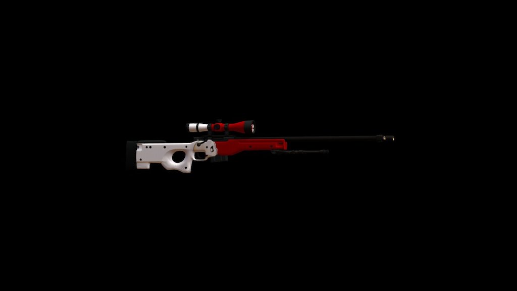 AWP | SKULL BLOOD - 3D model by PedroLeft [1f9ca37] - Sketchfab