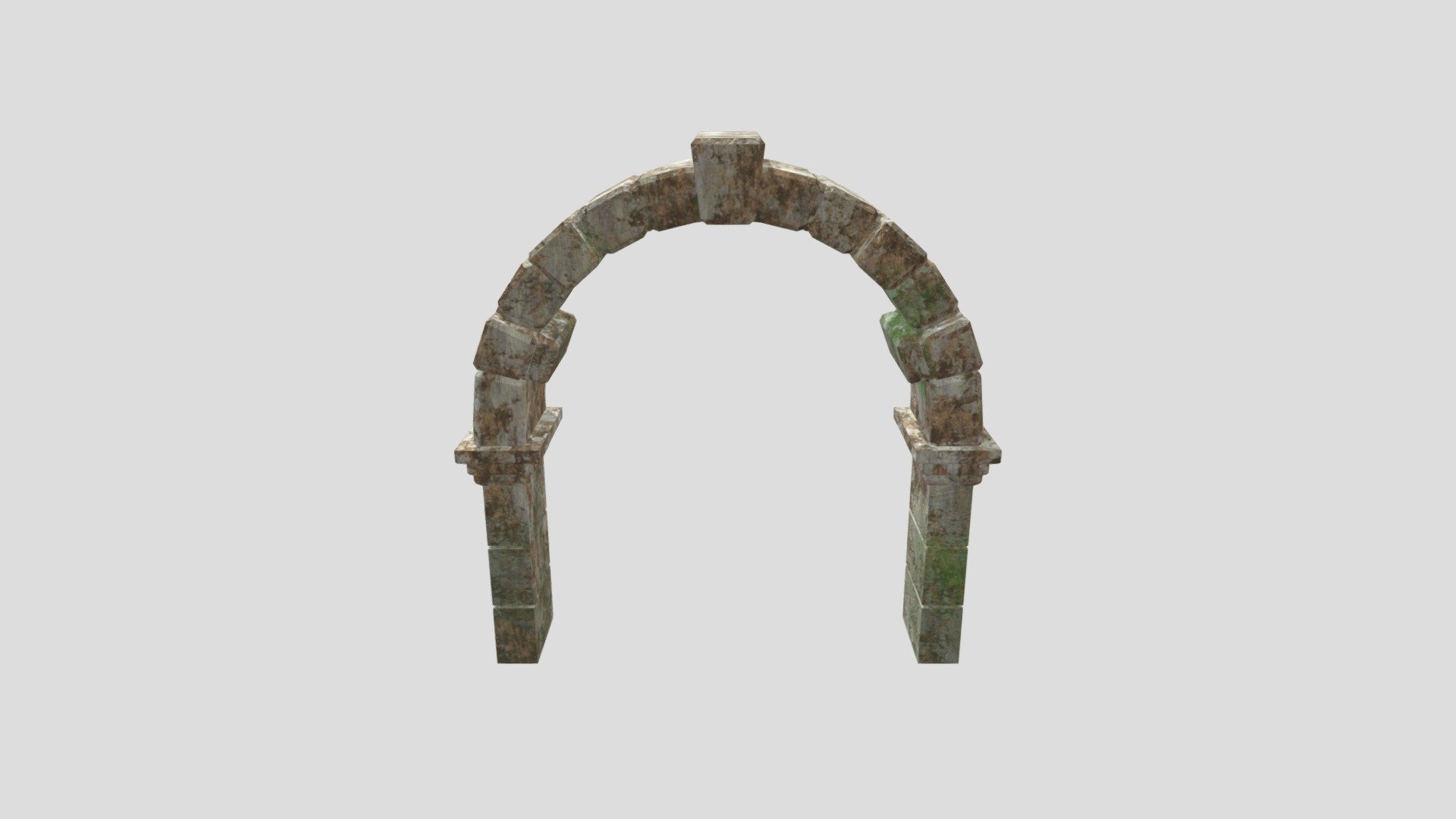 Stone arch - 3D model by karumei [1f9d123] - Sketchfab