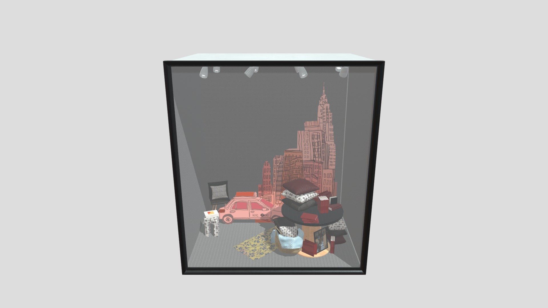 storefront 34 AM239 Archmodels - Buy Royalty Free 3D model by ...