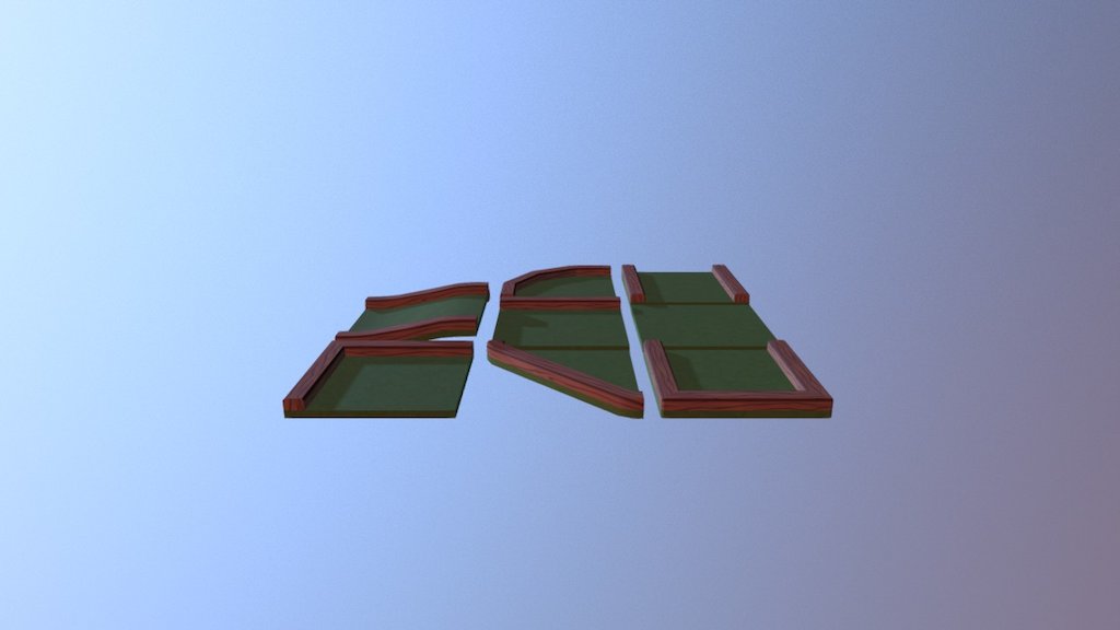 Golf Course Modular Assets - 3D model by Tallguy [1fa1345] - Sketchfab
