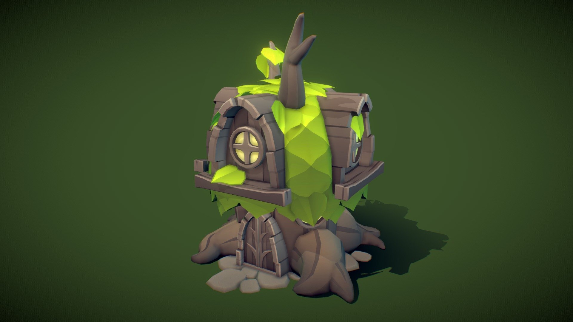 RTS Elf House Lv2 - Proto Series - Download Free 3D model by BitGem ...
