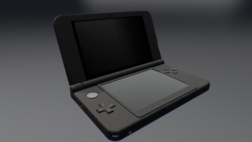 3DS XL Textured - 3D model by TopazDragon117 [1fa36b9] - Sketchfab