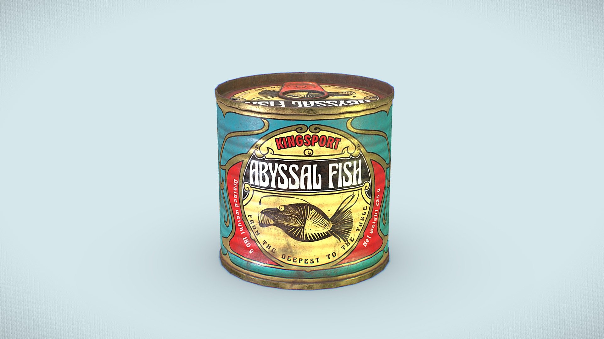 Abyssal fish brass Can - Buy Royalty Free 3D model by markusenes ...