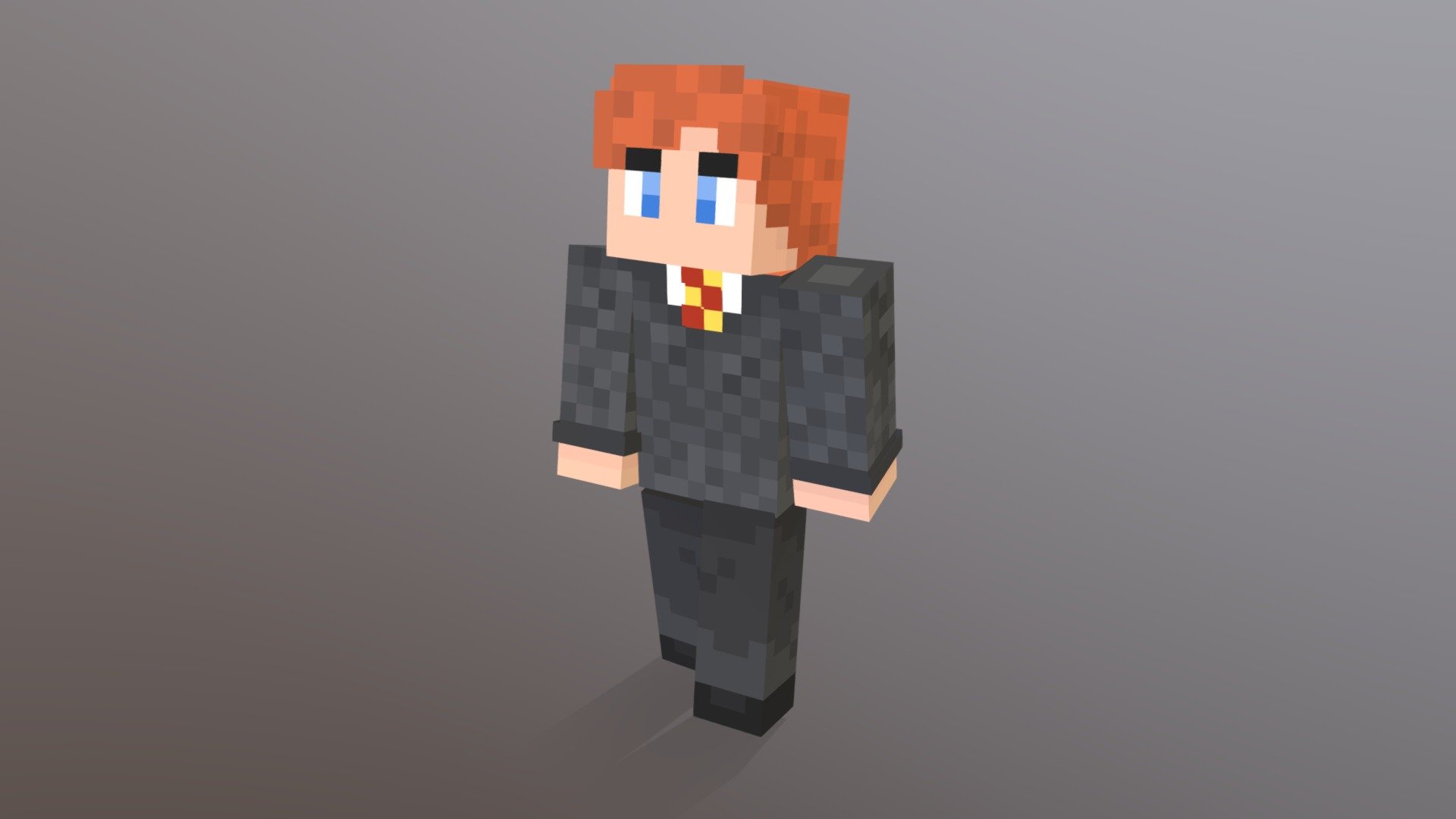 Ronald Weasley (Minecraft skin) - 3D model by Water Violet ...