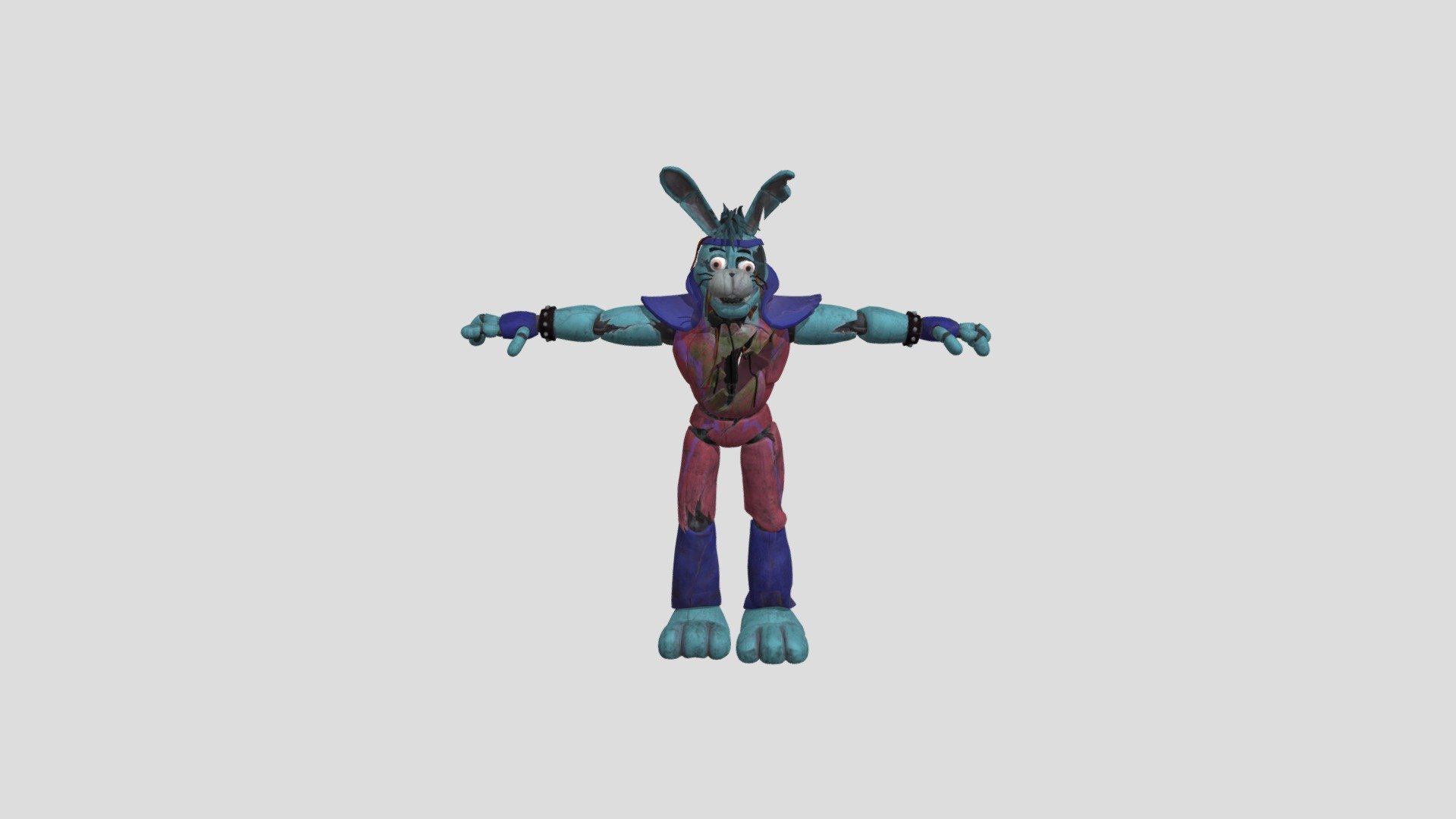 Borken_glamrock_bonnie - 3D model by kerimbutnotloozer [1fa5df1 ...