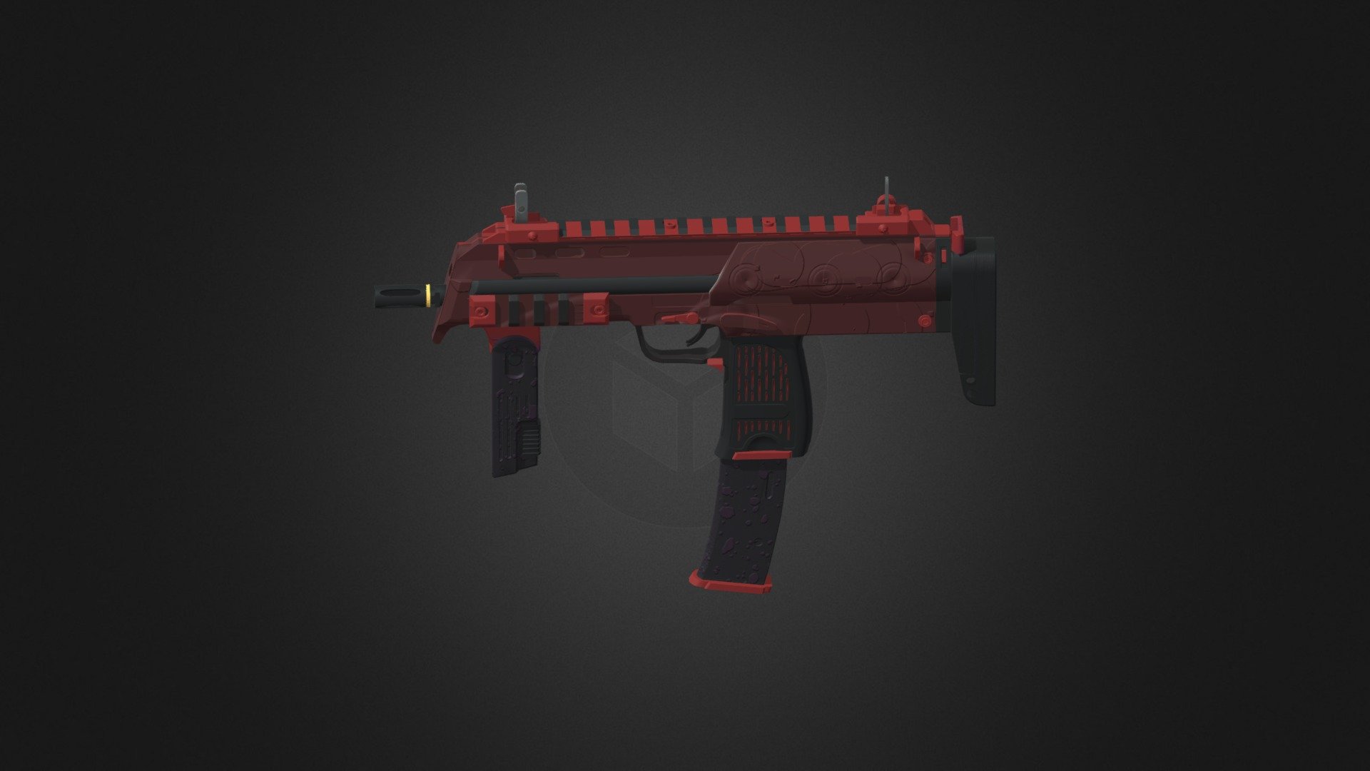 mp7 - 3D model by daniel (@miriadarklove) [1fa5e3c] - Sketchfab