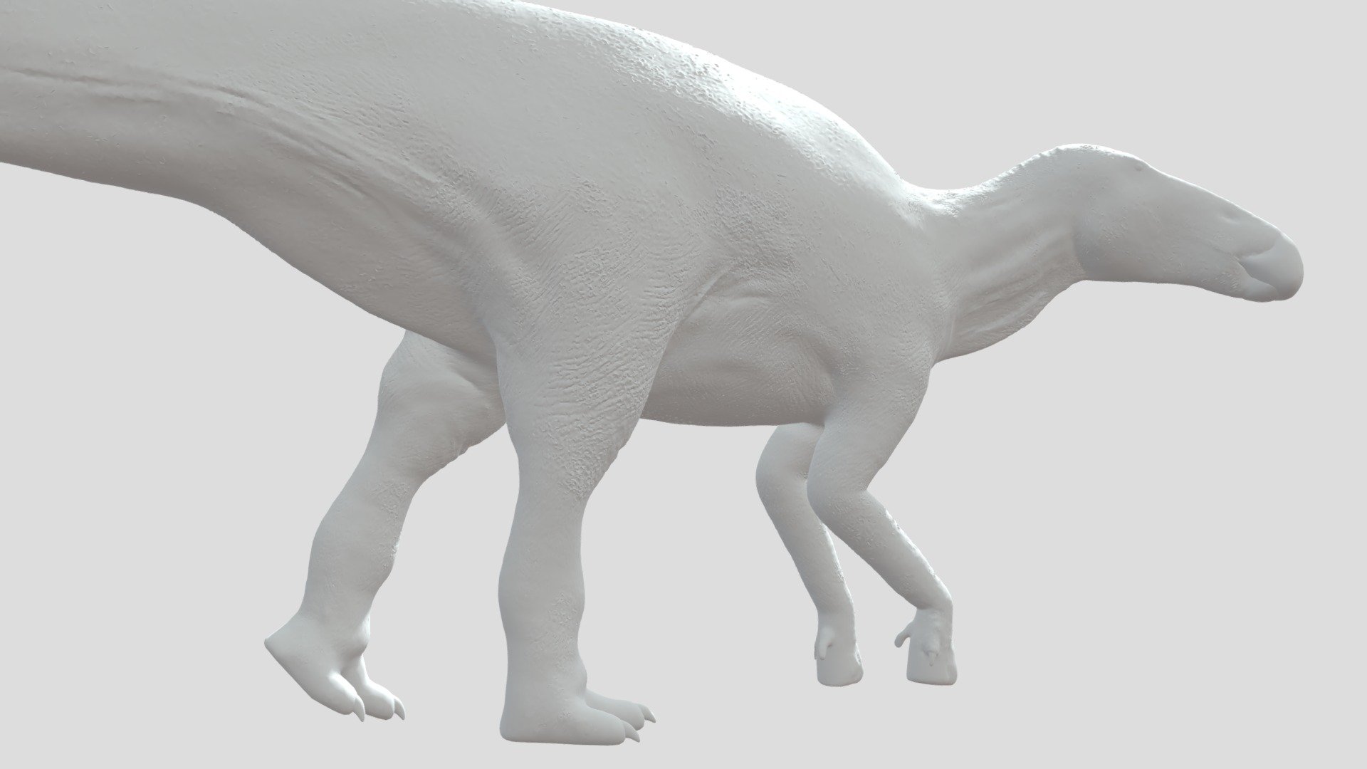 Edmontosaurus annectens 3D model figurine - 3D model by Austin ...