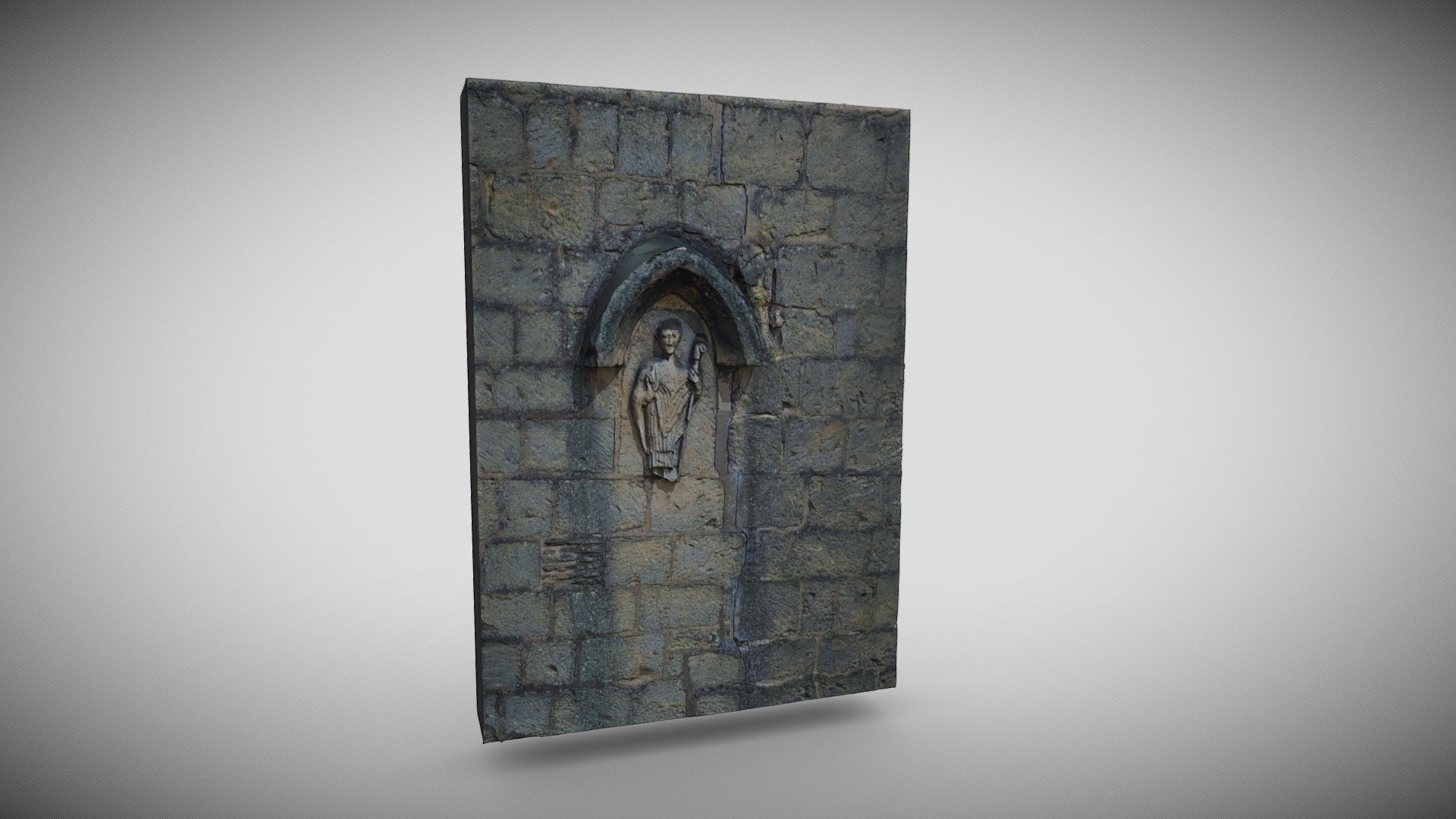 Figure of St Nicholas, North Grimston, Yorks - Download Free 3D model ...