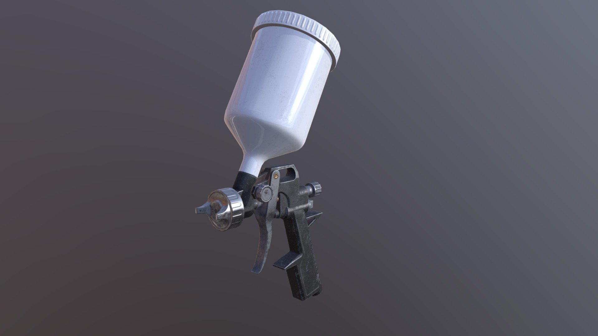Spray Gun - 3D model by Ekzo174 [1fa7191] - Sketchfab