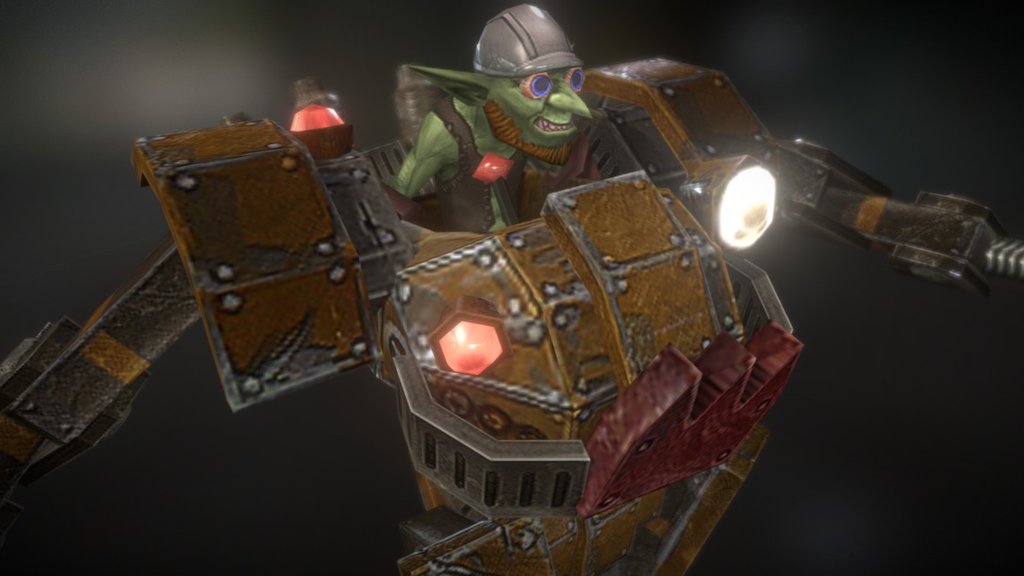 Run&Raid - Goblin Mech - 3D model by Moon dong hwa (@moondonghwa ...