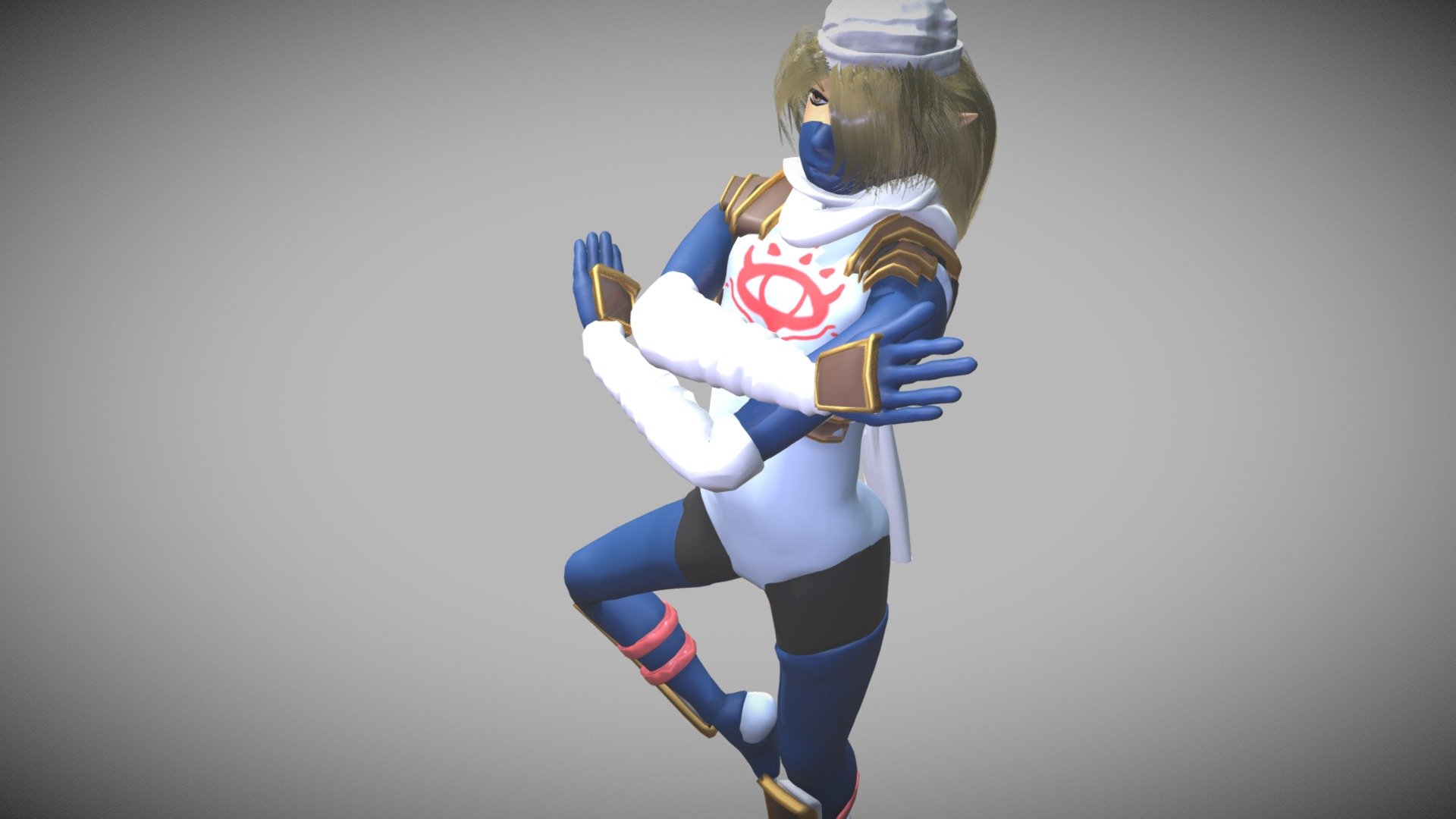 Sheik - 3D model by Gabiruuu (@Gabiru.3) [1fa93e7] - Sketchfab