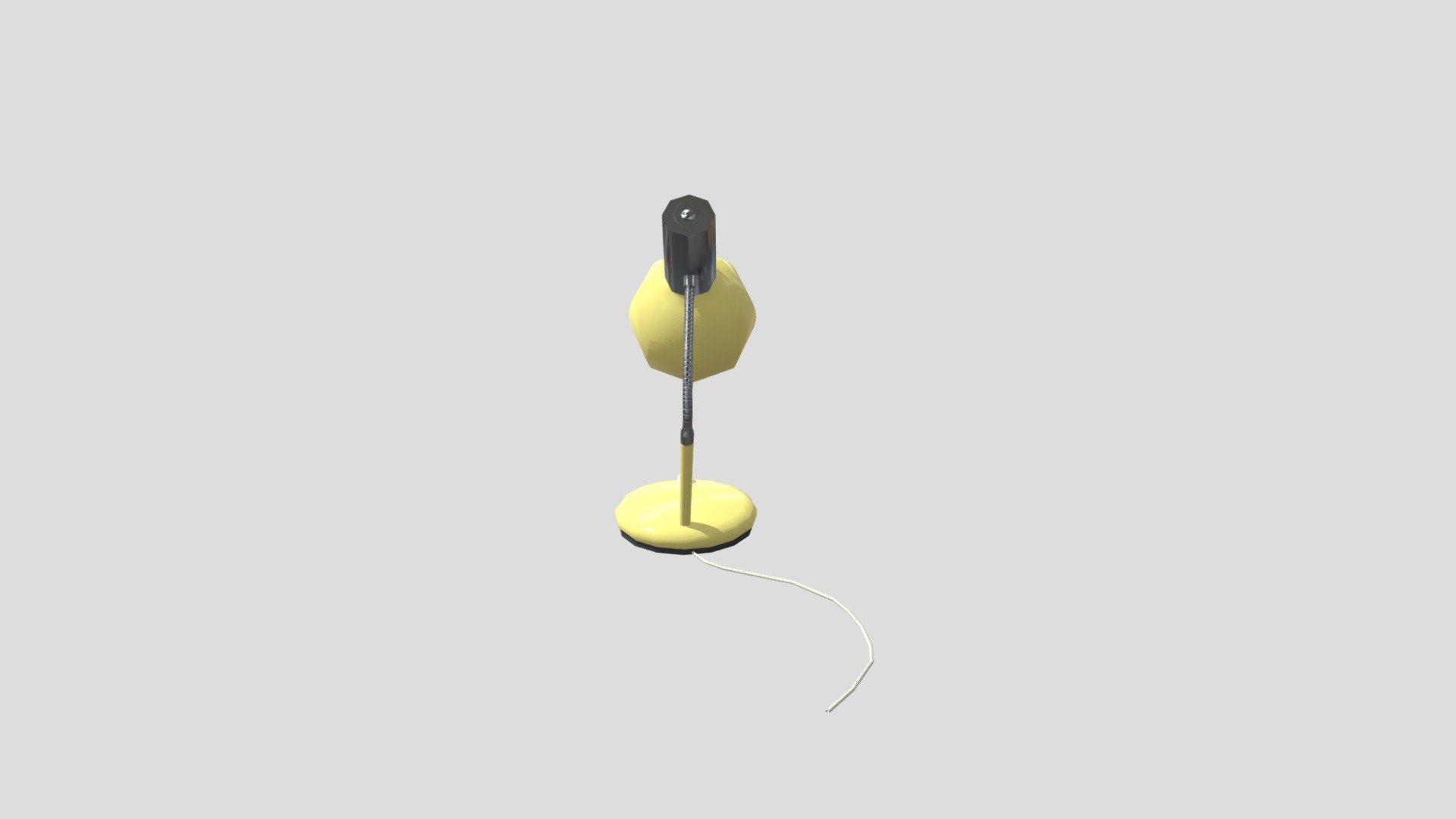 Lampe Low Poly - 3D model by e.bourdiaux [1fab3d5] - Sketchfab