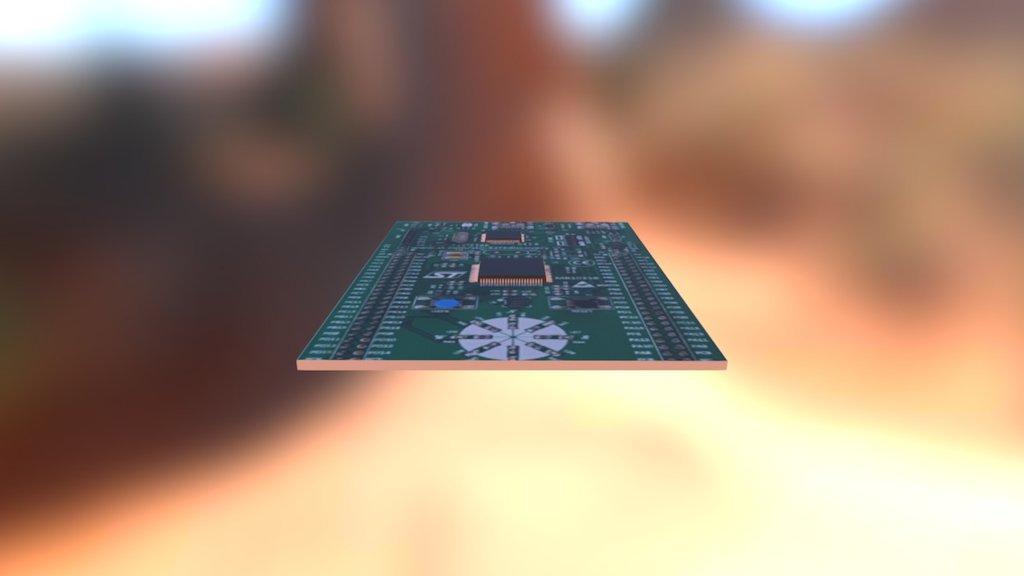 Microcontroller - Download Free 3D model by 31415926 [1fab7c6] - Sketchfab