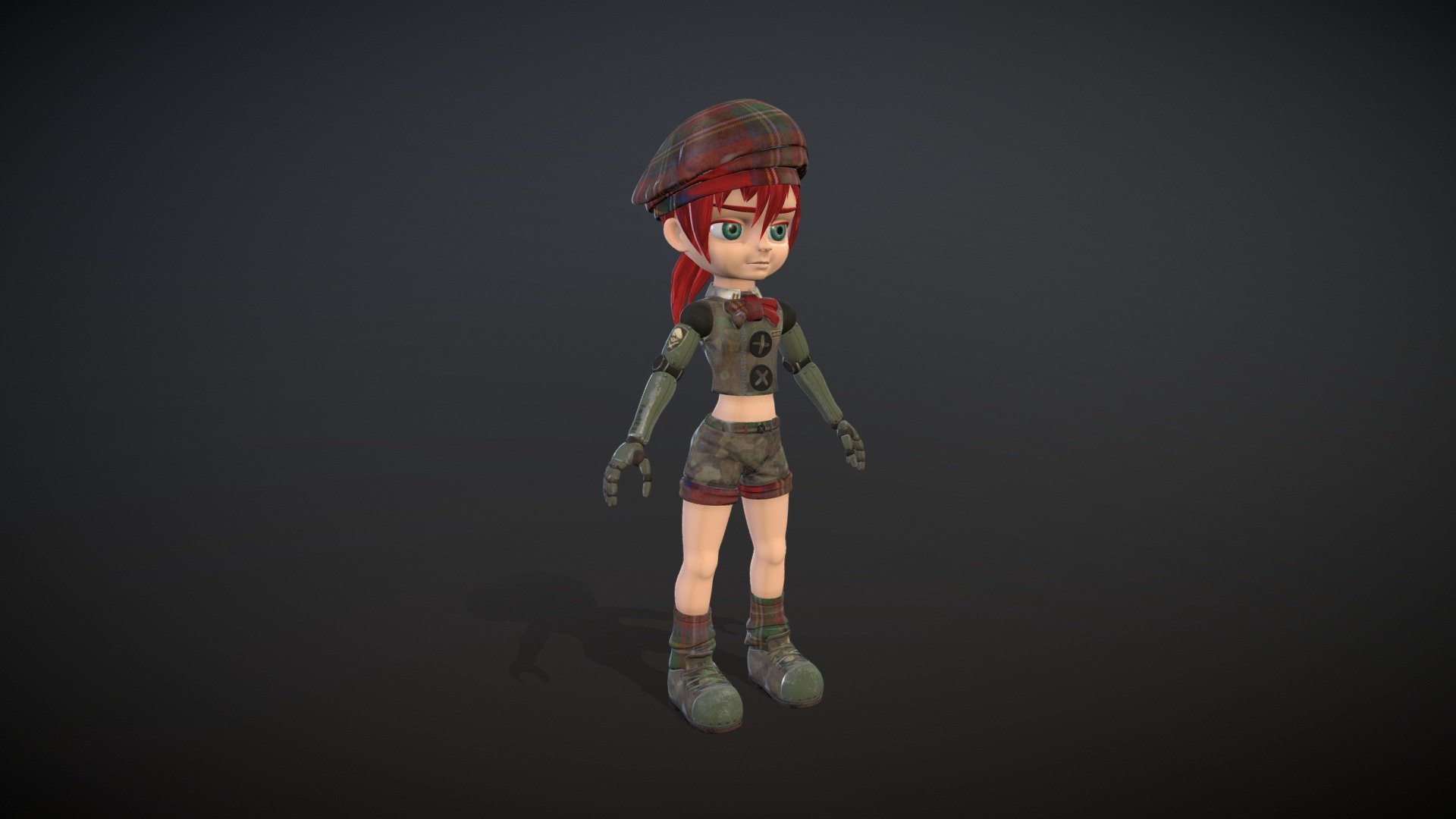 Shizuka - Download Free 3D model by Alvi3d (@ai93ml) [1fabac8] - Sketchfab
