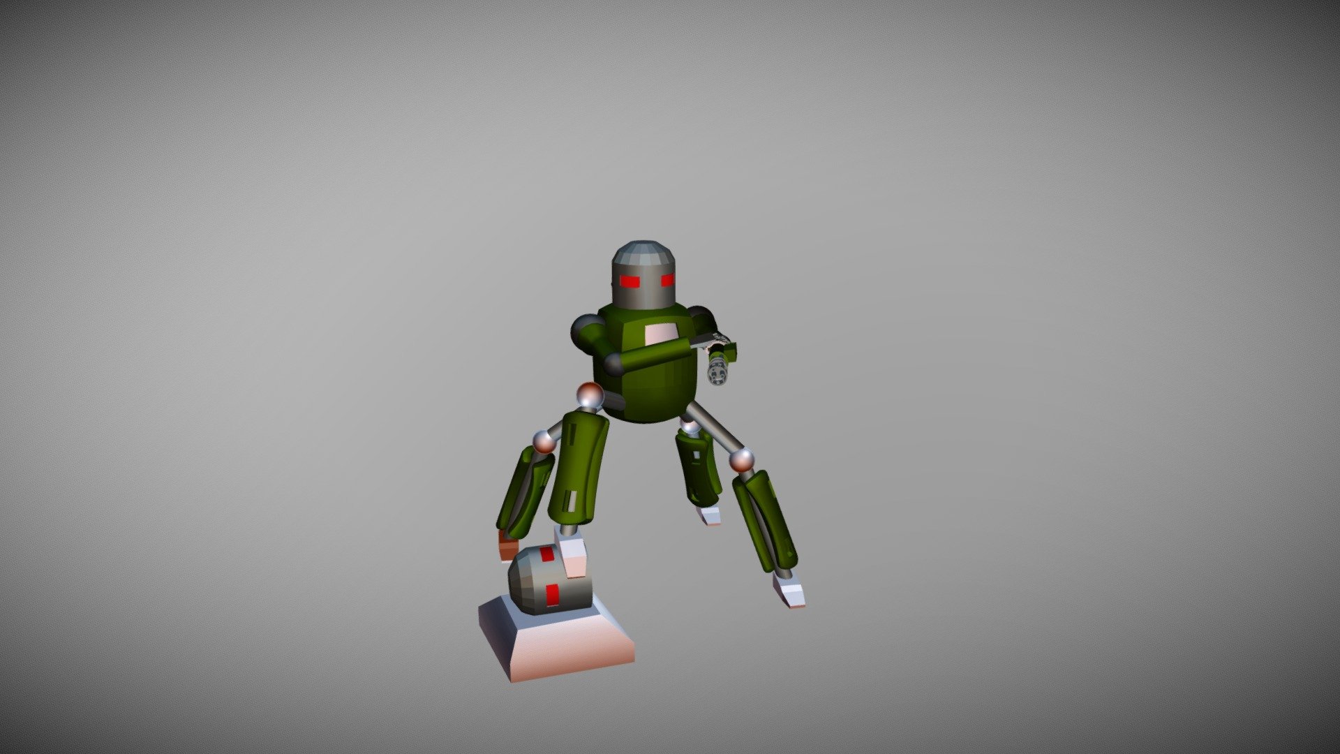 Heavy Robot - 3D model by Jack Brown (@Jack_Brown) [1fabd9b] - Sketchfab